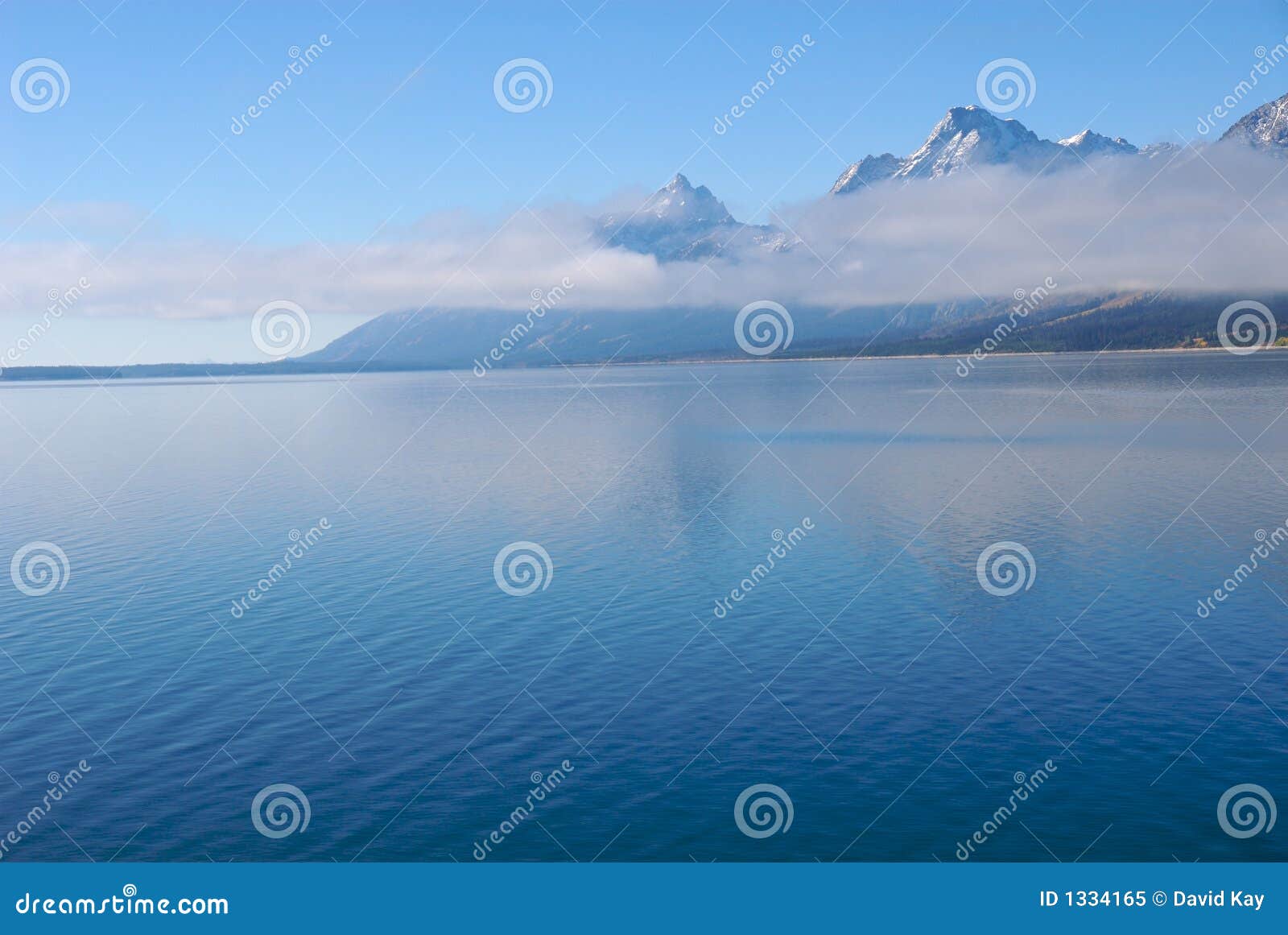 Morning fog lifting II stock image. Image of national - 1334165