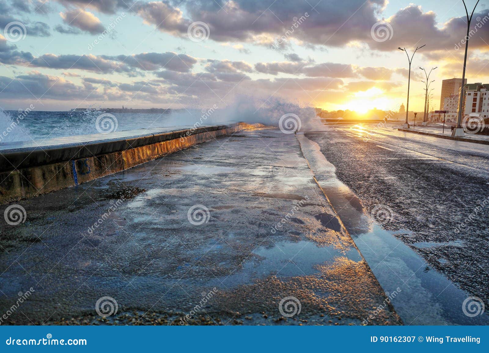 The Morning of Havana, Cuba Stock Image - Image of city, havana: 90162307