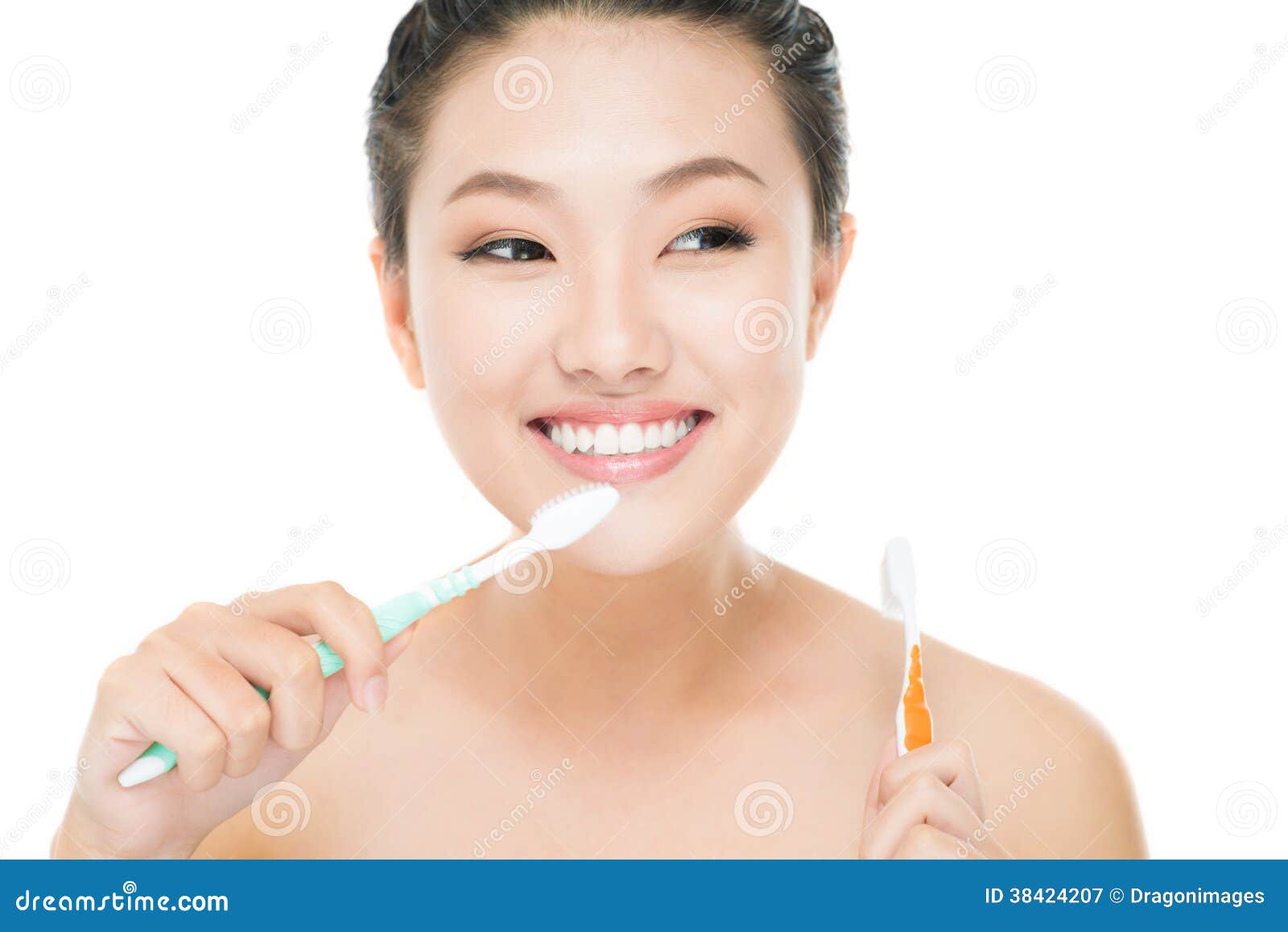 Morning hygiene stock image. Image of emotional, oral - 38424207