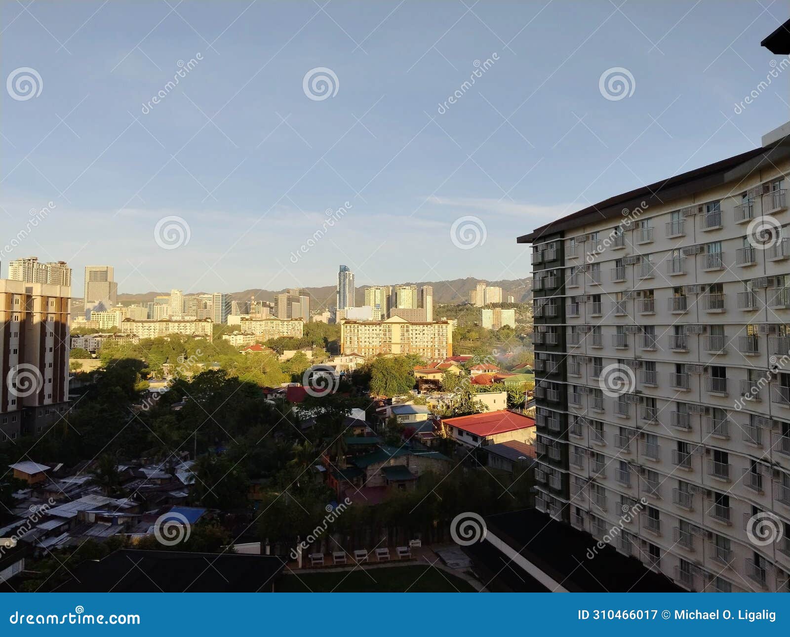 Morning Image in Cebu City, Philippines Stock Image - Image of ...
