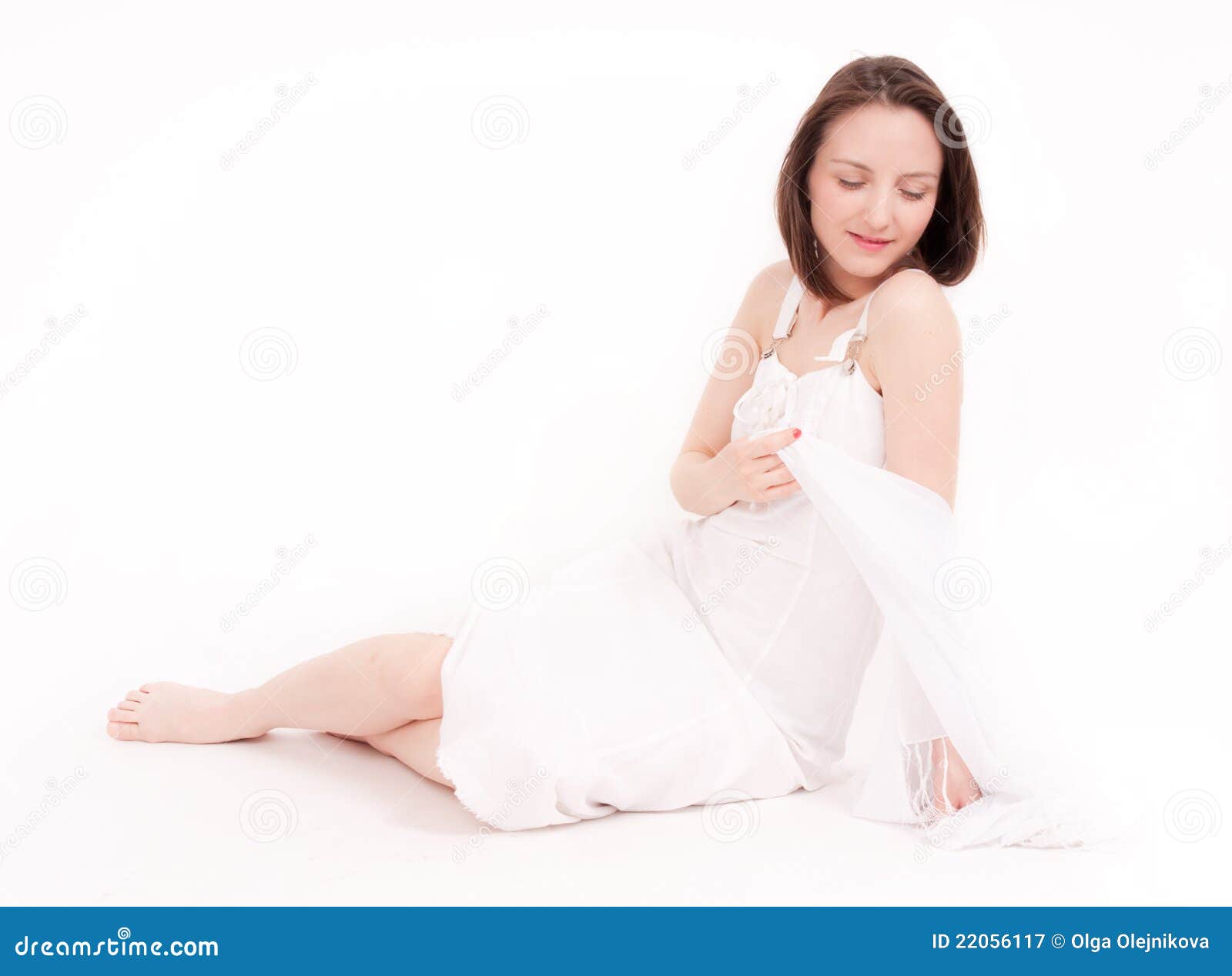 Morning look girl stock image. Image of amusing, legs - 22056117