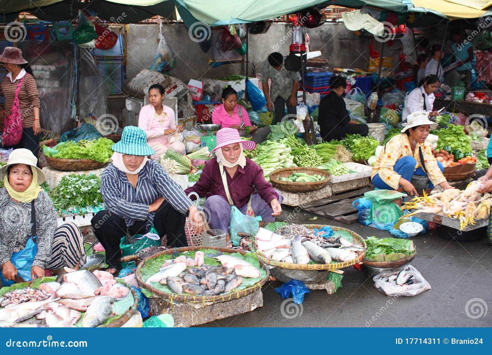 Morning market editorial photo. Image of travel, city - 17714311