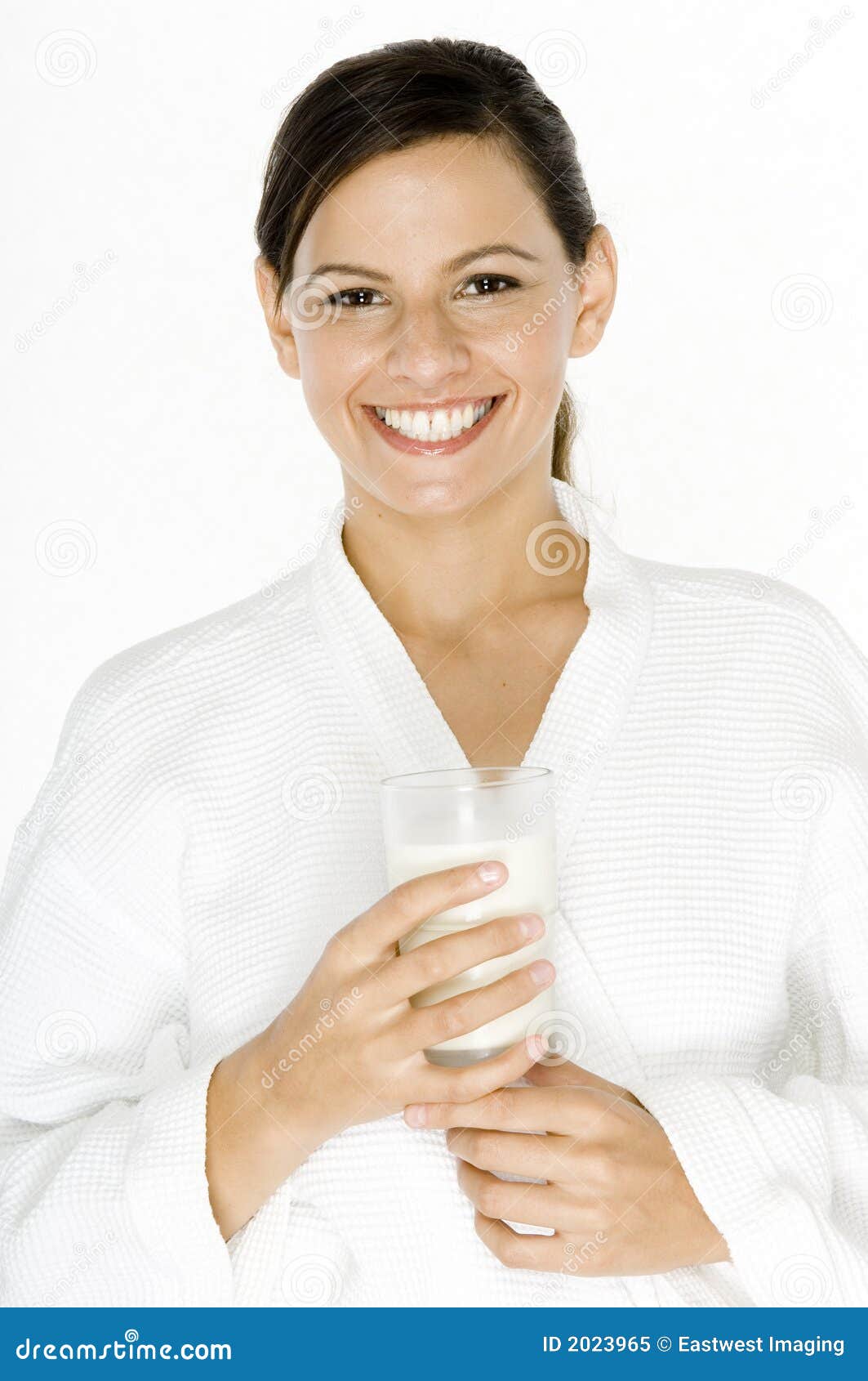 Morning Milk stock image. Image of robe, caucasian, diet - 2023965