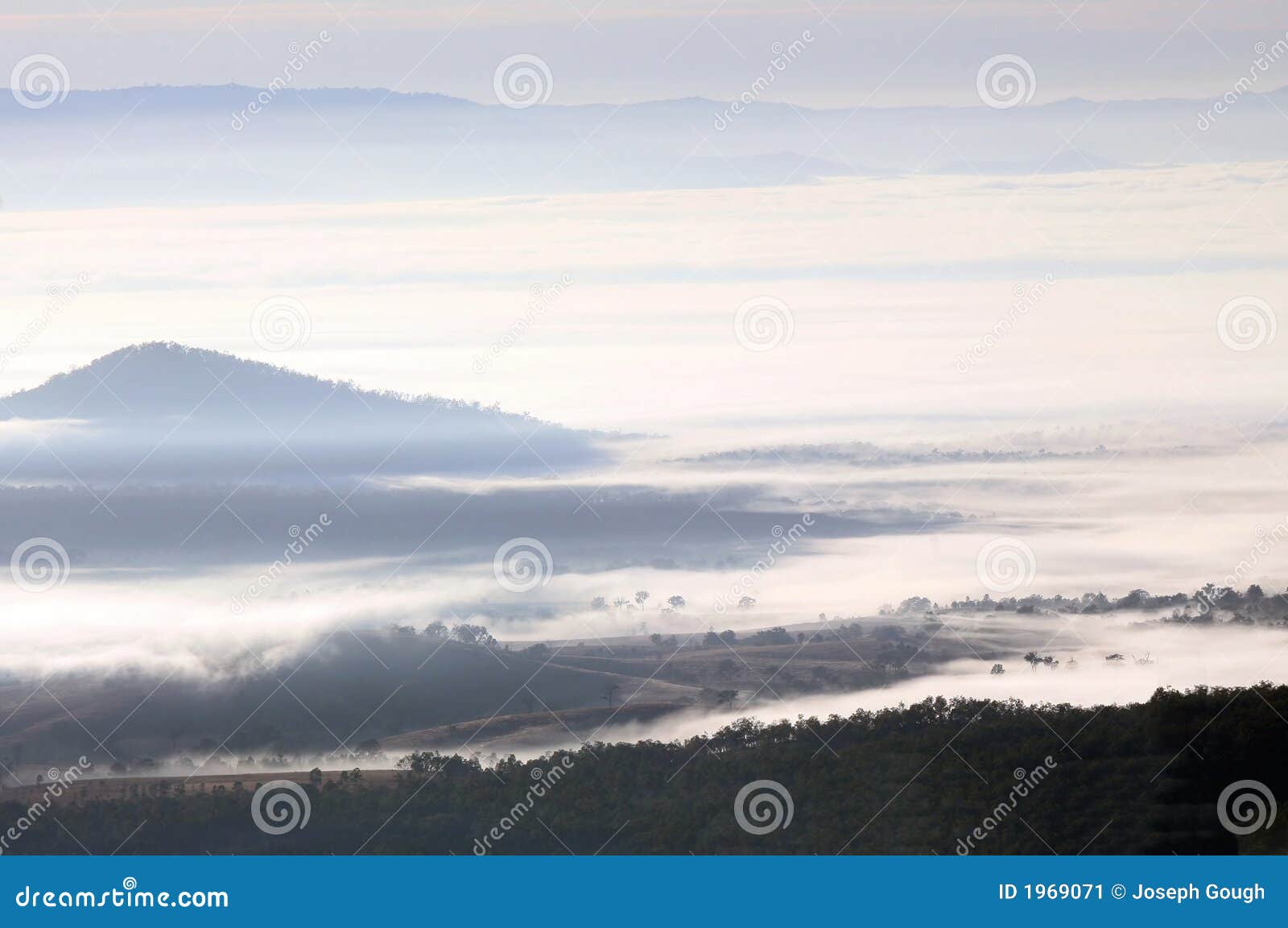 Morning Mist stock image. Image of mist, early, misty - 1969071