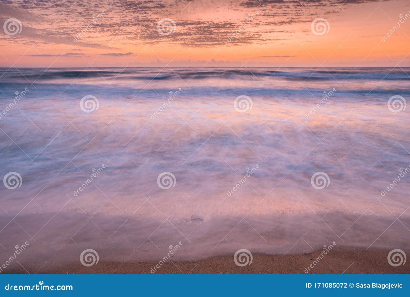 Morning on the ocean stock photo. Image of soft, beauty - 171085072