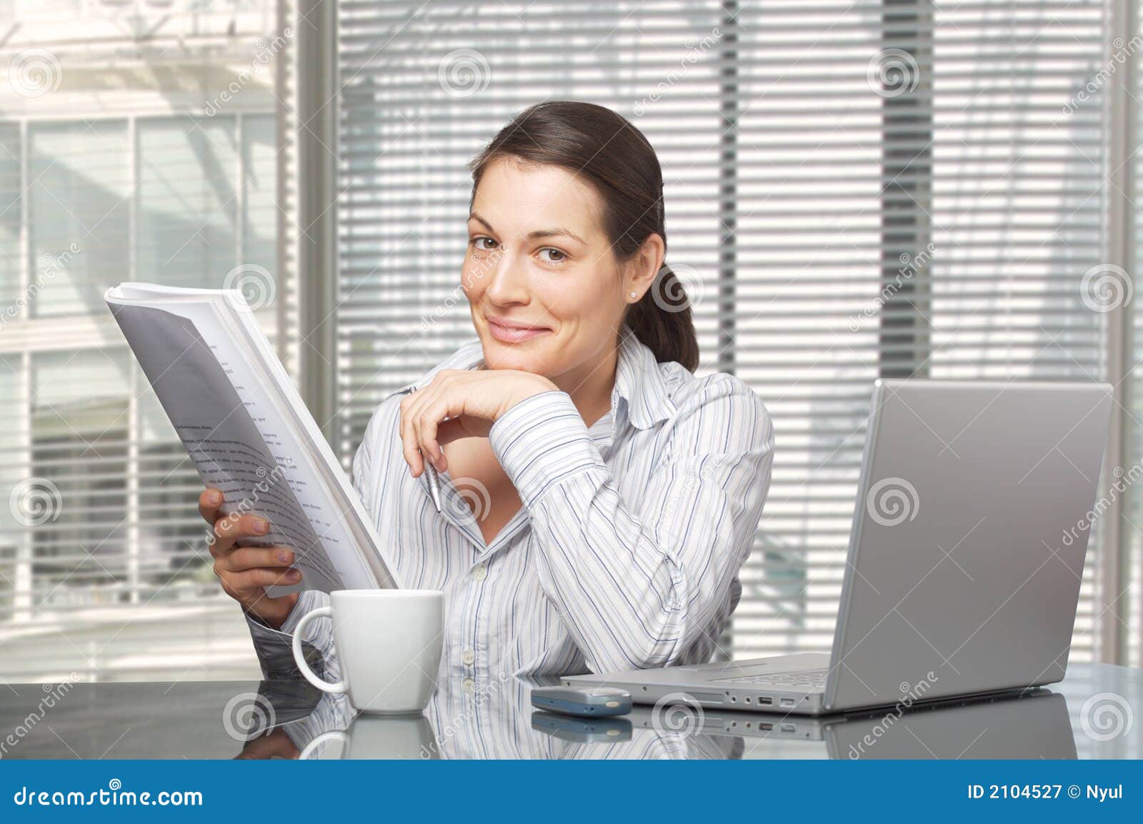 Morning in the office stock image. Image of executive - 2104527