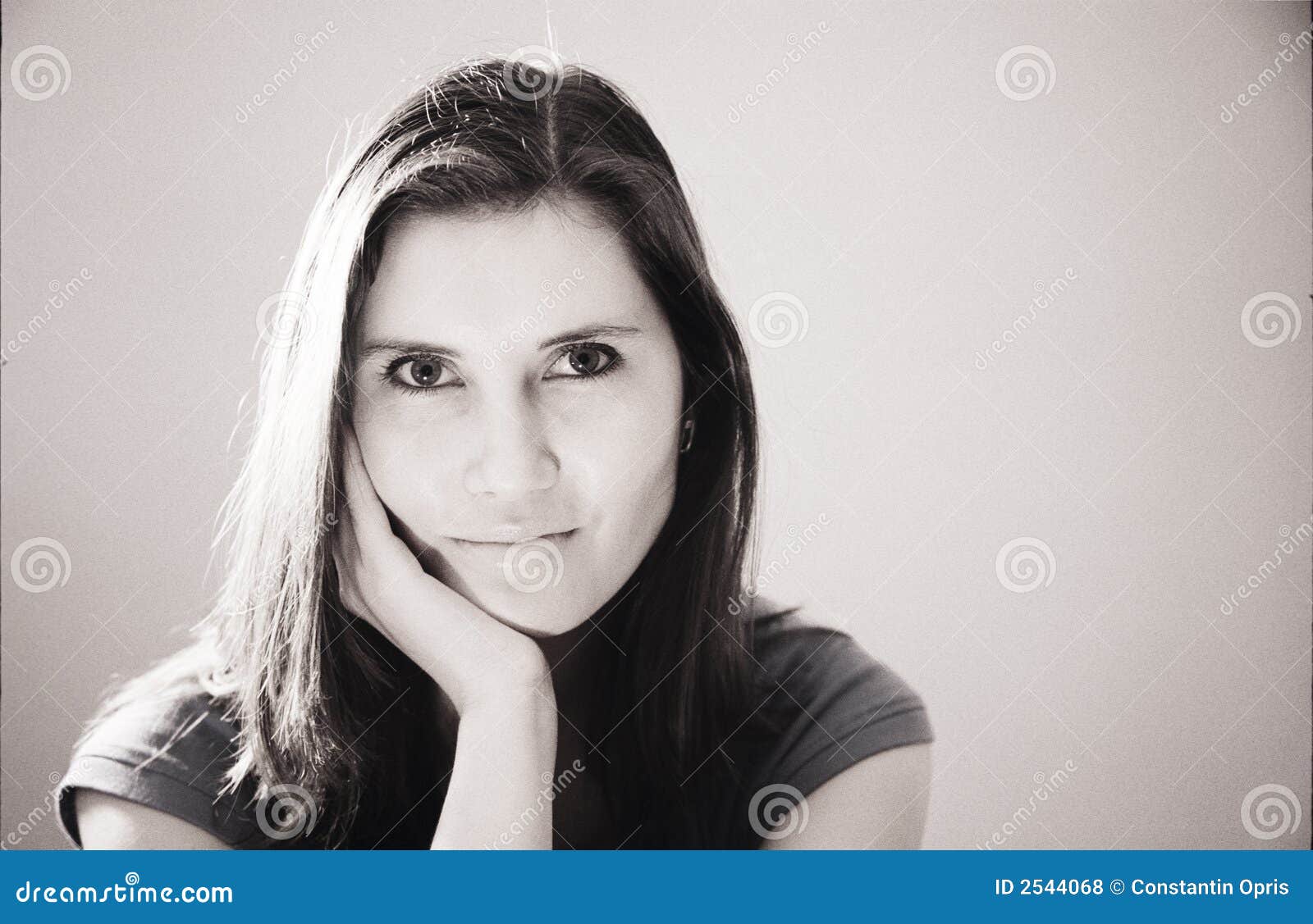 Morning portrait stock photo. Image of contemplating, lovely - 2544068