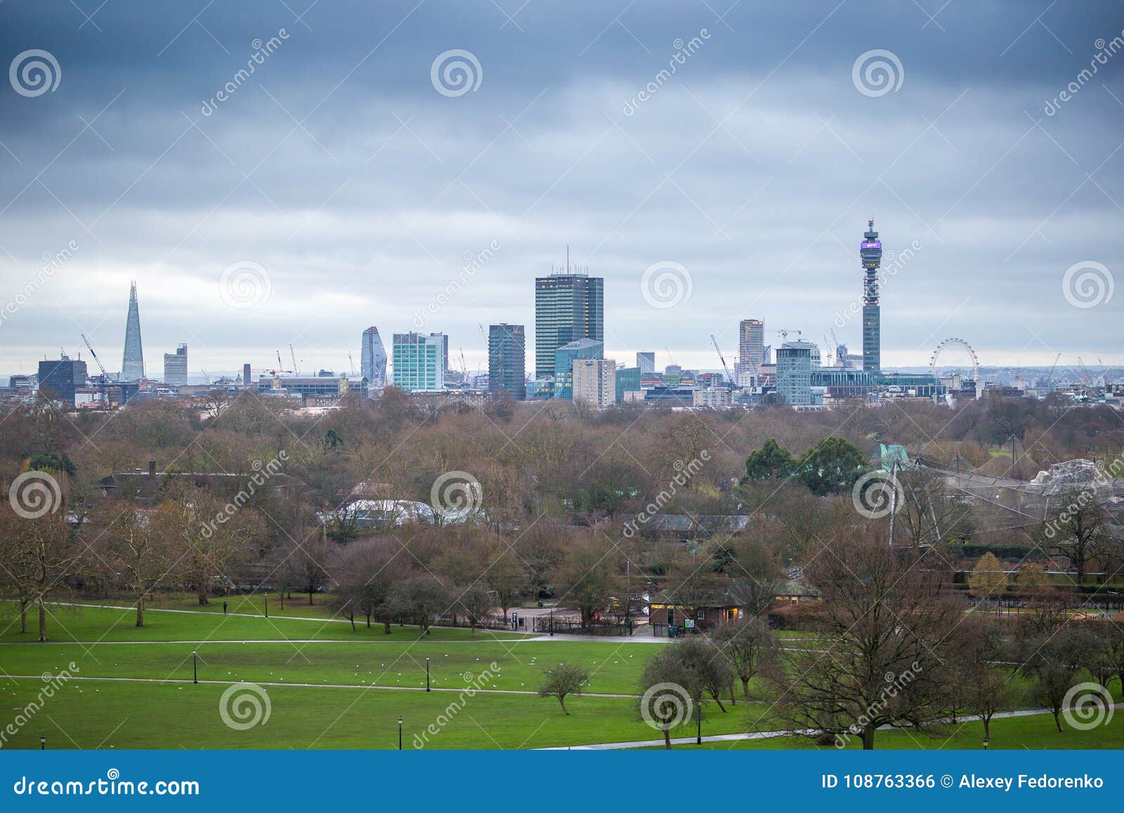 Primrose Hill At Summer Time, London, England, UK Stock Photo ...