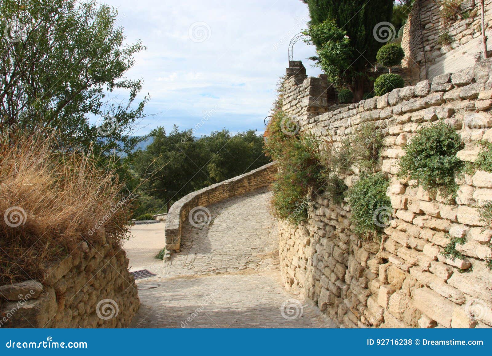 Morning in Provence stock photo. Image of morning, view - 92716238