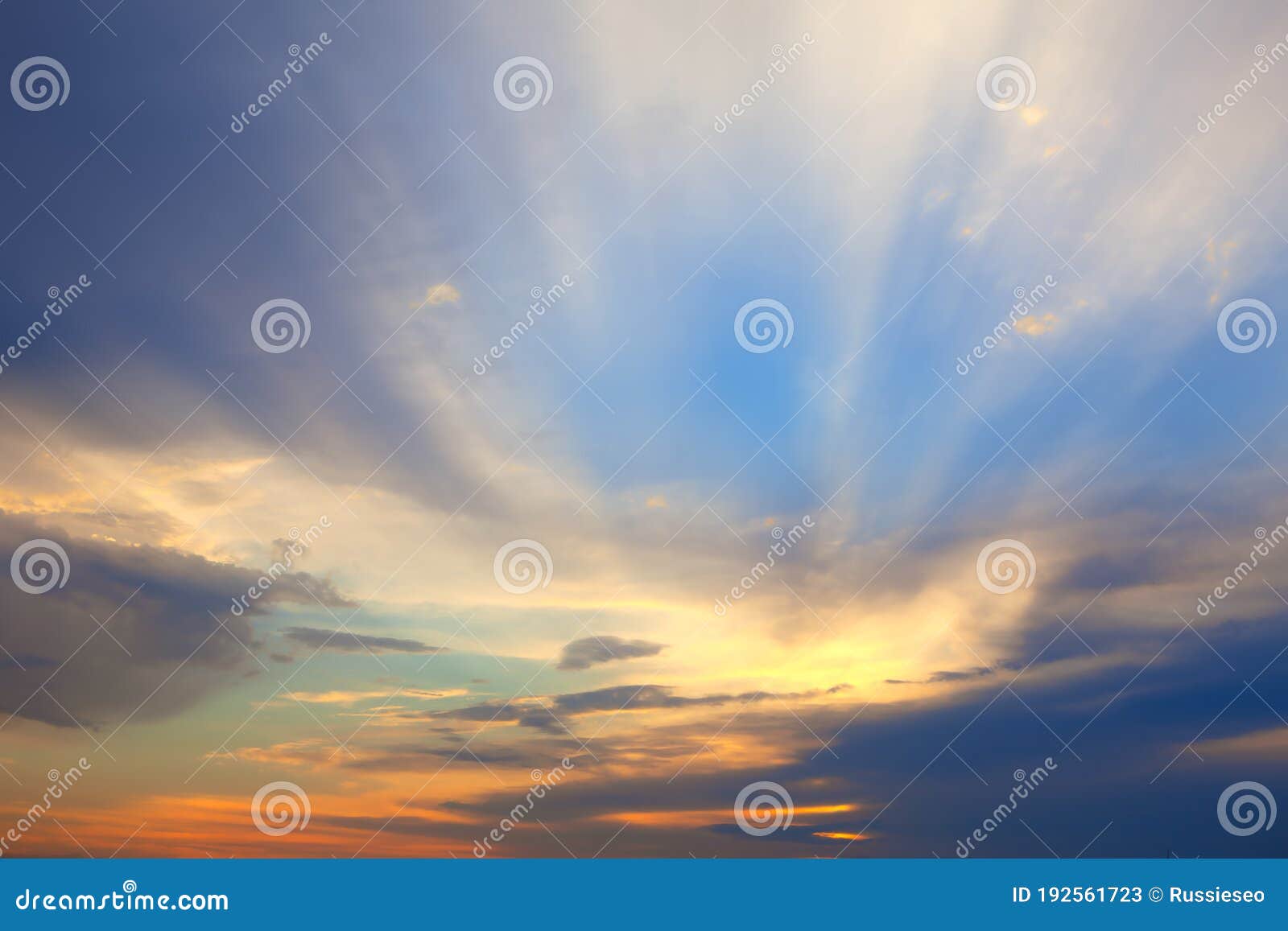 Morning Rays stock image. Image of idyllic, glowing - 192561723