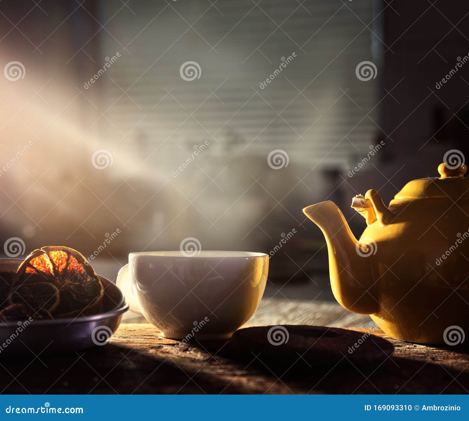 Morning Ritual of Making Tea Stock Photo - Image of glass, natural ...