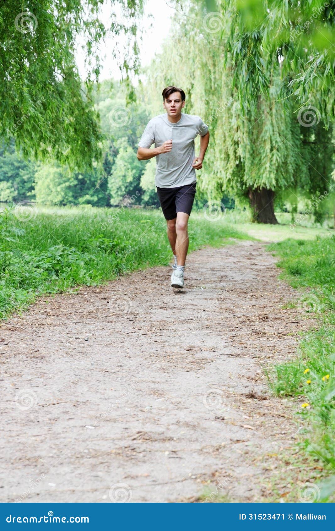 Morning run stock image. Image of lifestyles, beautiful - 31523471