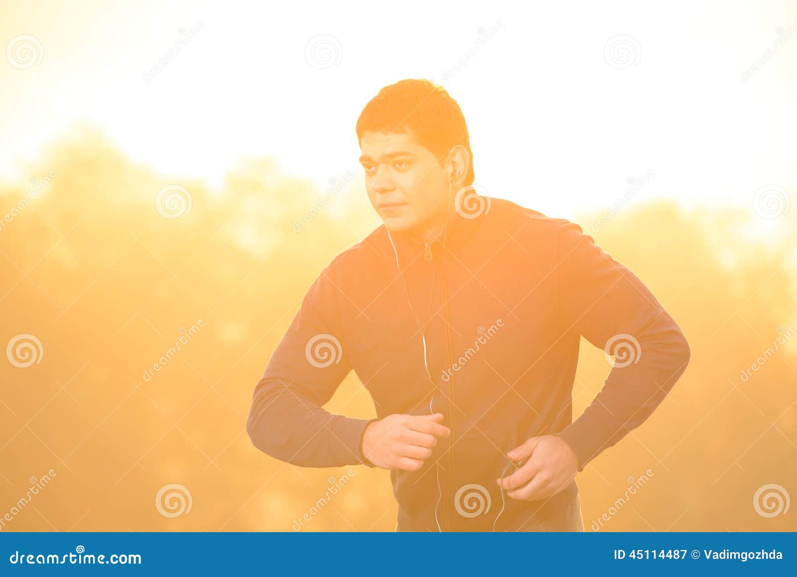 Morning running stock image. Image of lifestyle, activity - 45114487
