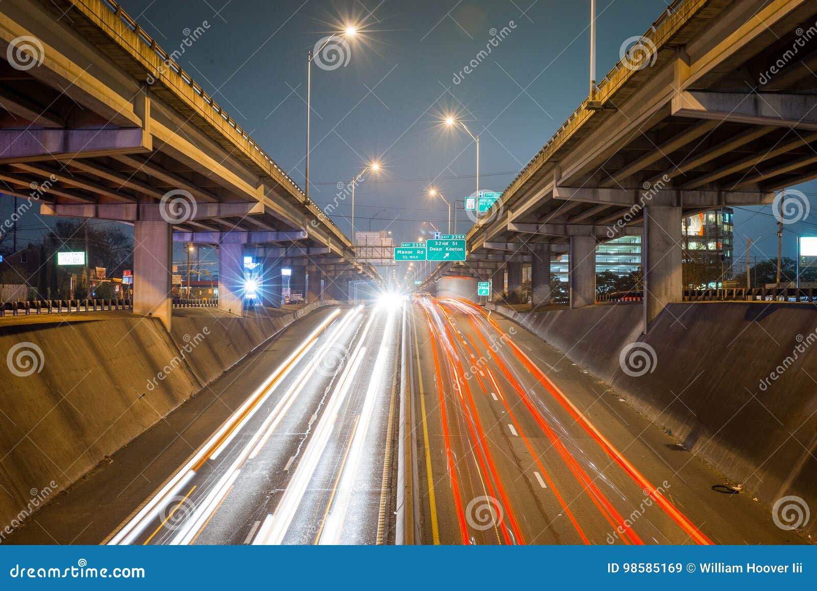 This is Morning Rush Hour Traffic in Austin, Texas Stock Image - Image ...