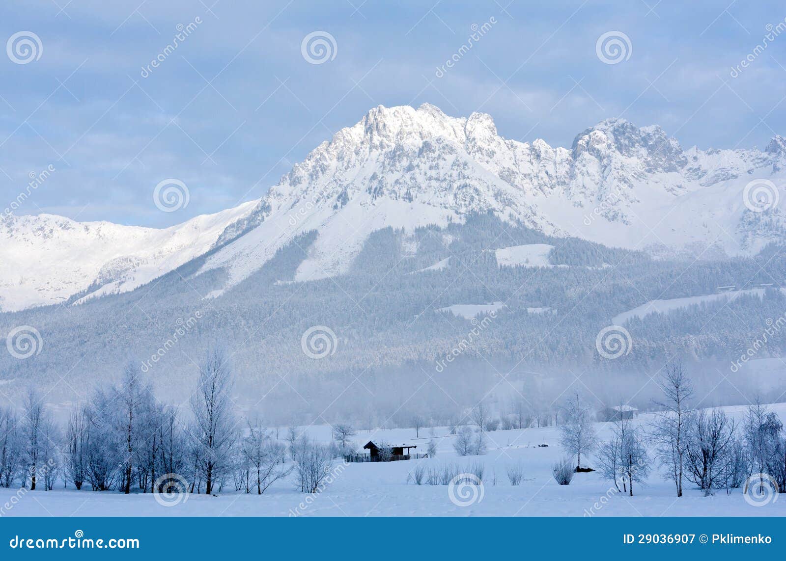Morning scene in mountains stock image. Image of outdoors - 29036907