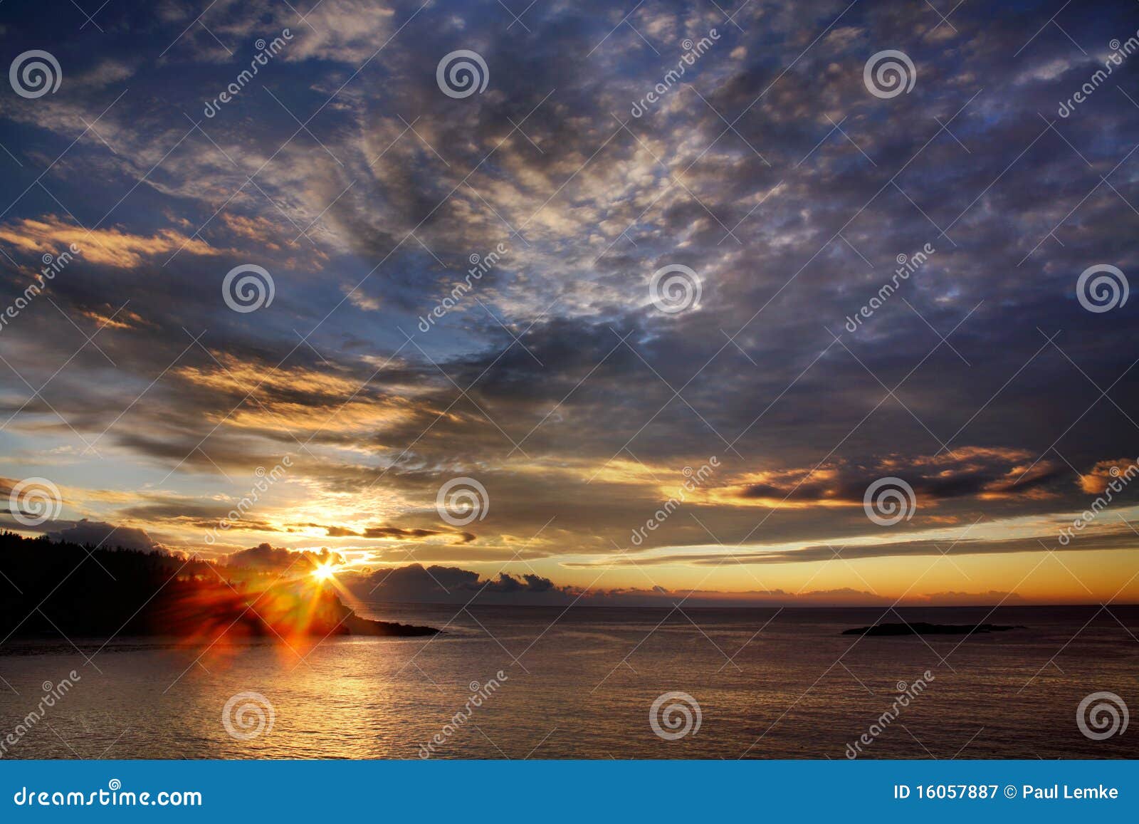 Morning at the Seacoast stock image. Image of mount, beautiful - 16057887