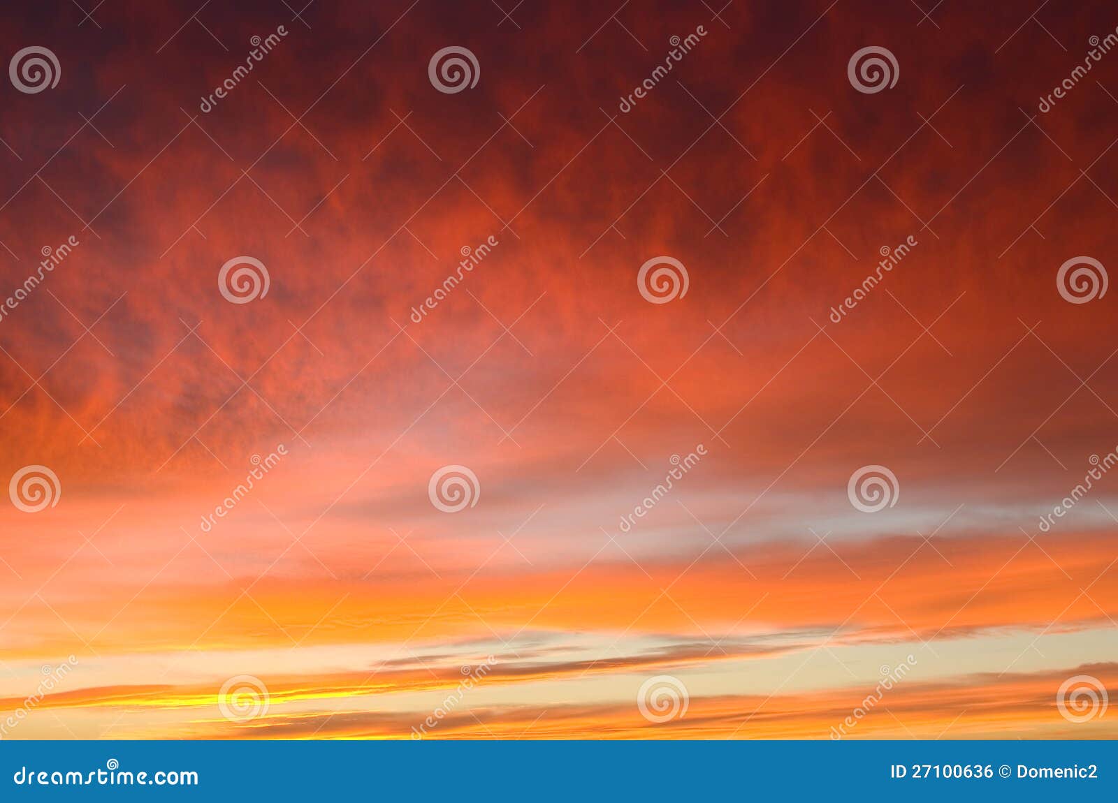 Morning Sky stock photo. Image of colour, wide, nature - 27100636