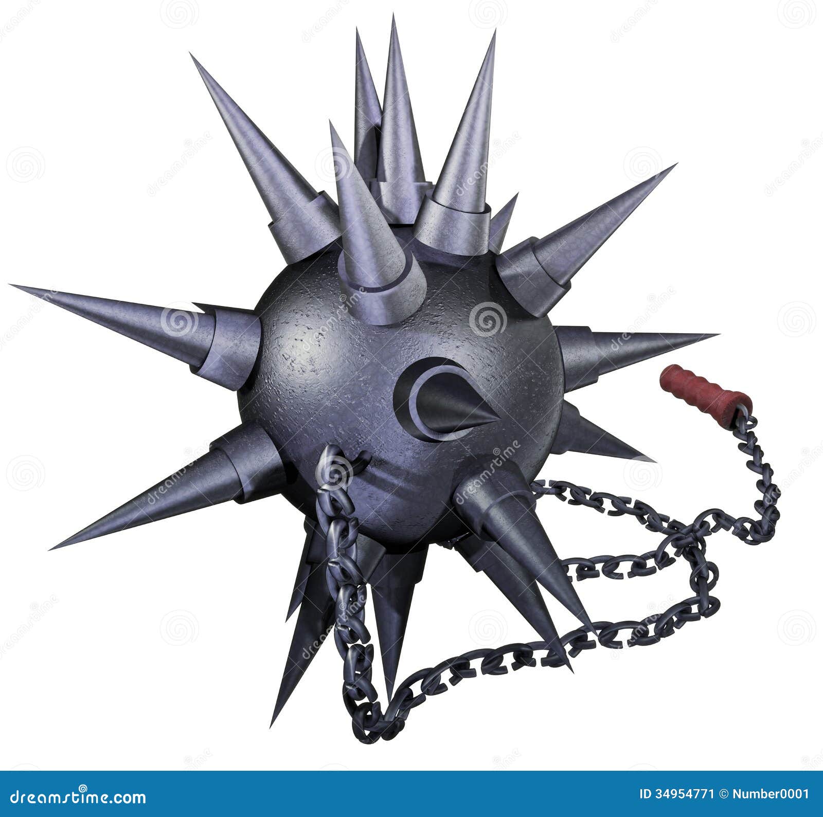 Morning Star Icon Vector From Videogame Elements Concept. Thin Line ...