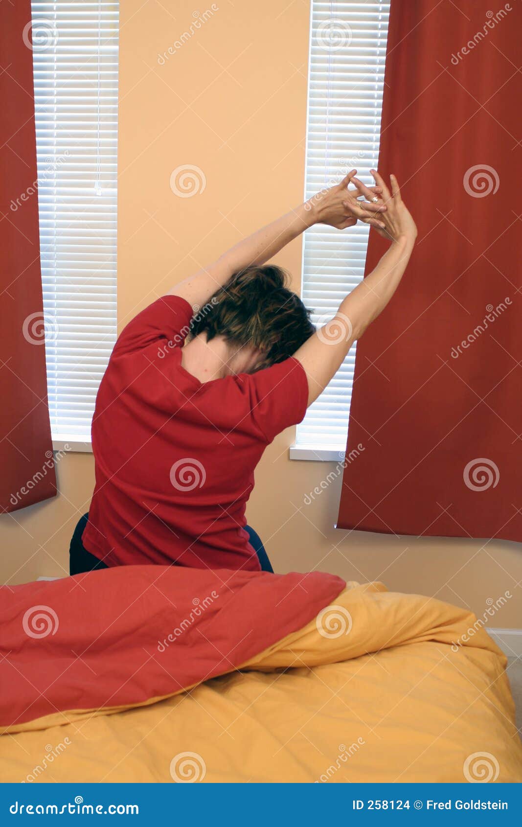 Morning Stretch stock photo. Image of people, healthy, stretch - 258124