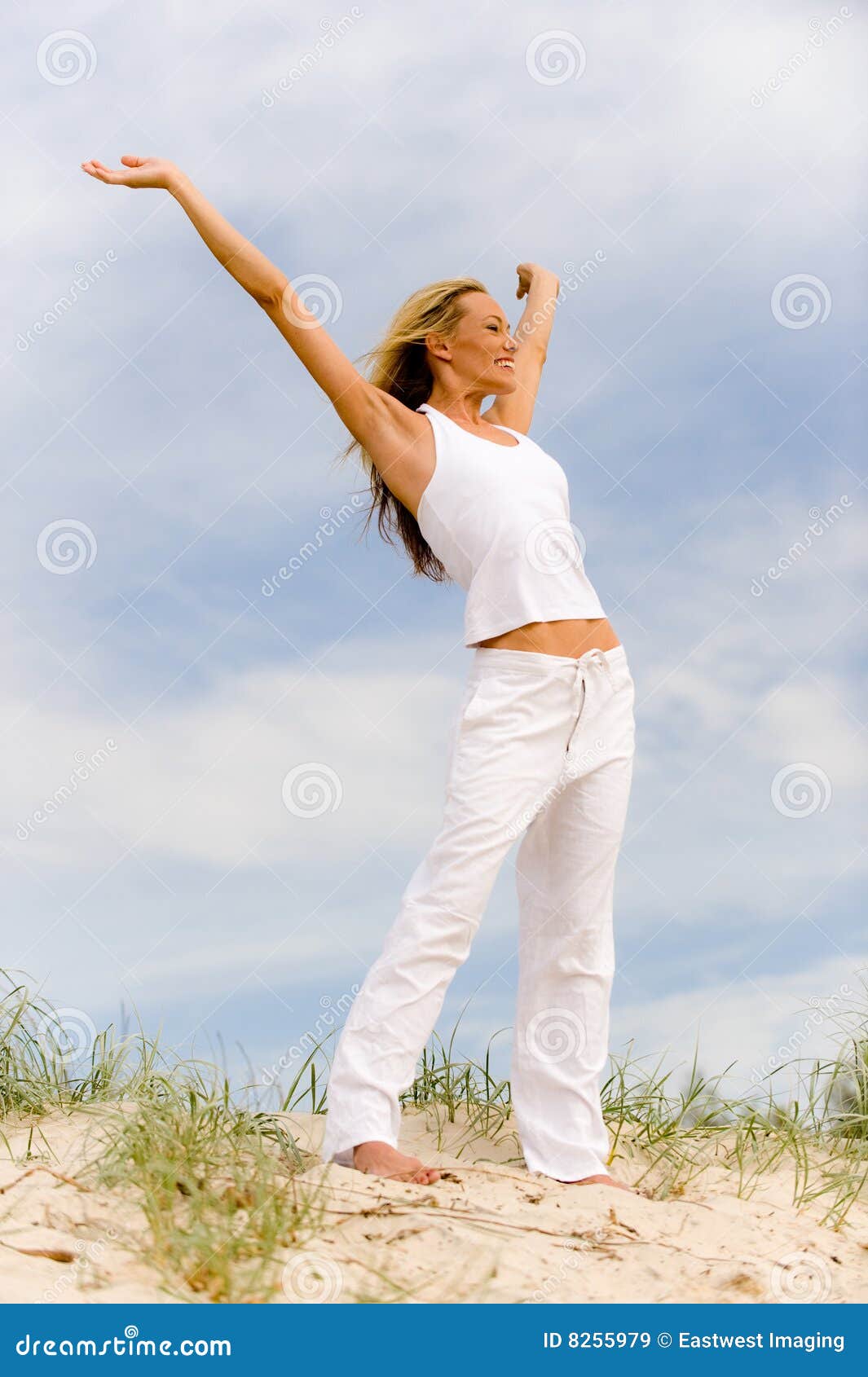 Morning Stretch stock image. Image of clouds, thin, morning - 8255979