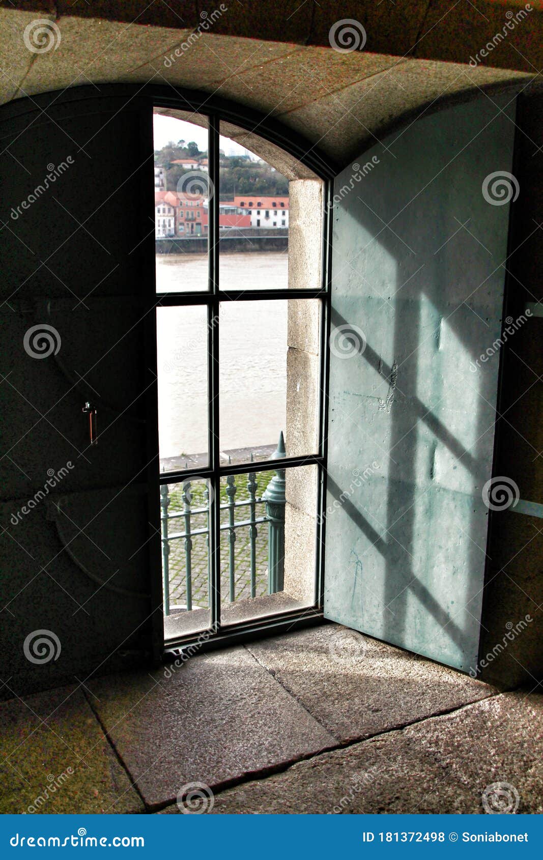 Morning Sunlight Entering through the Window Stock Photo - Image of ...