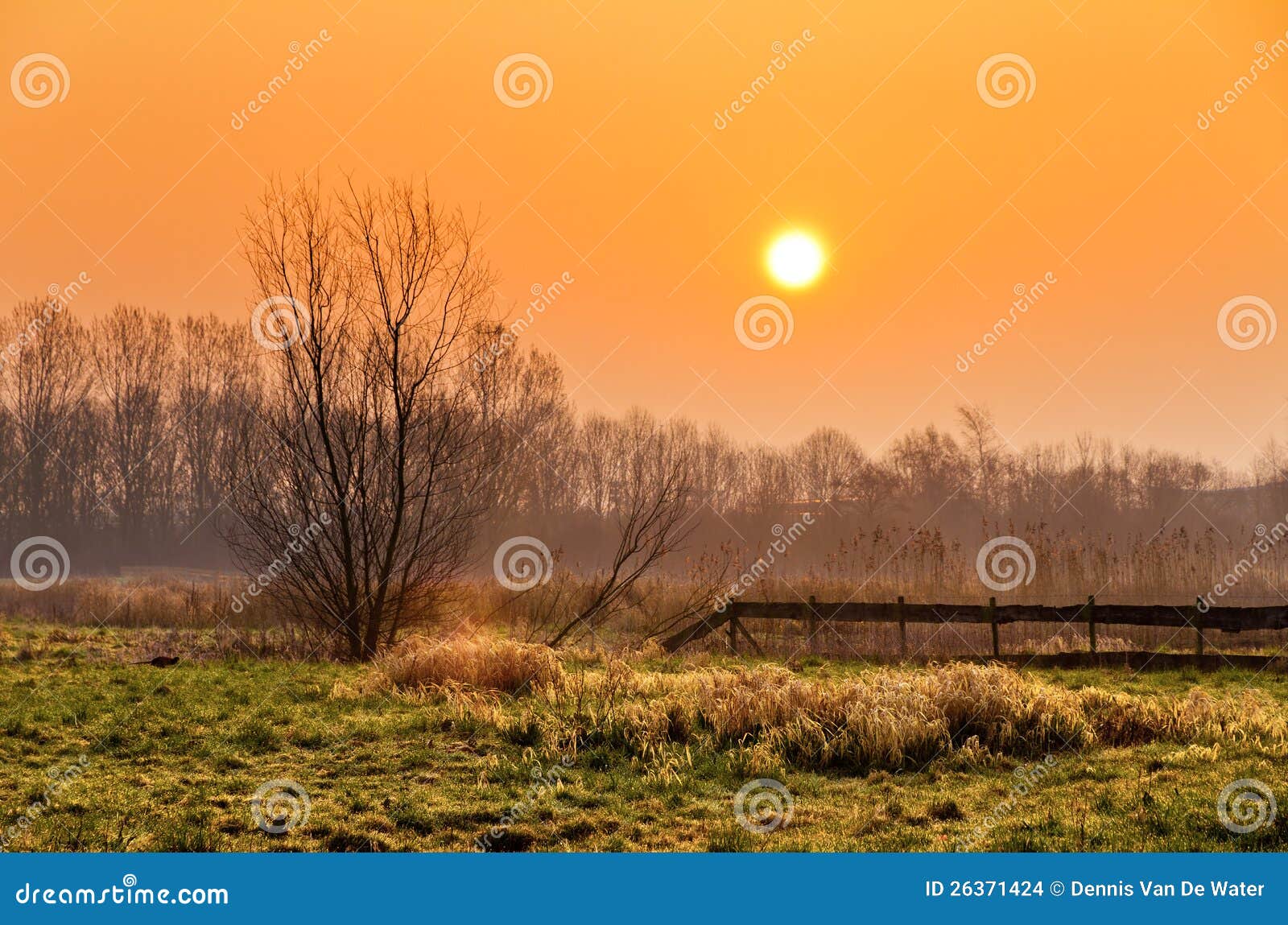 Morning sunrise landscape stock photo. Image of morning - 26371424