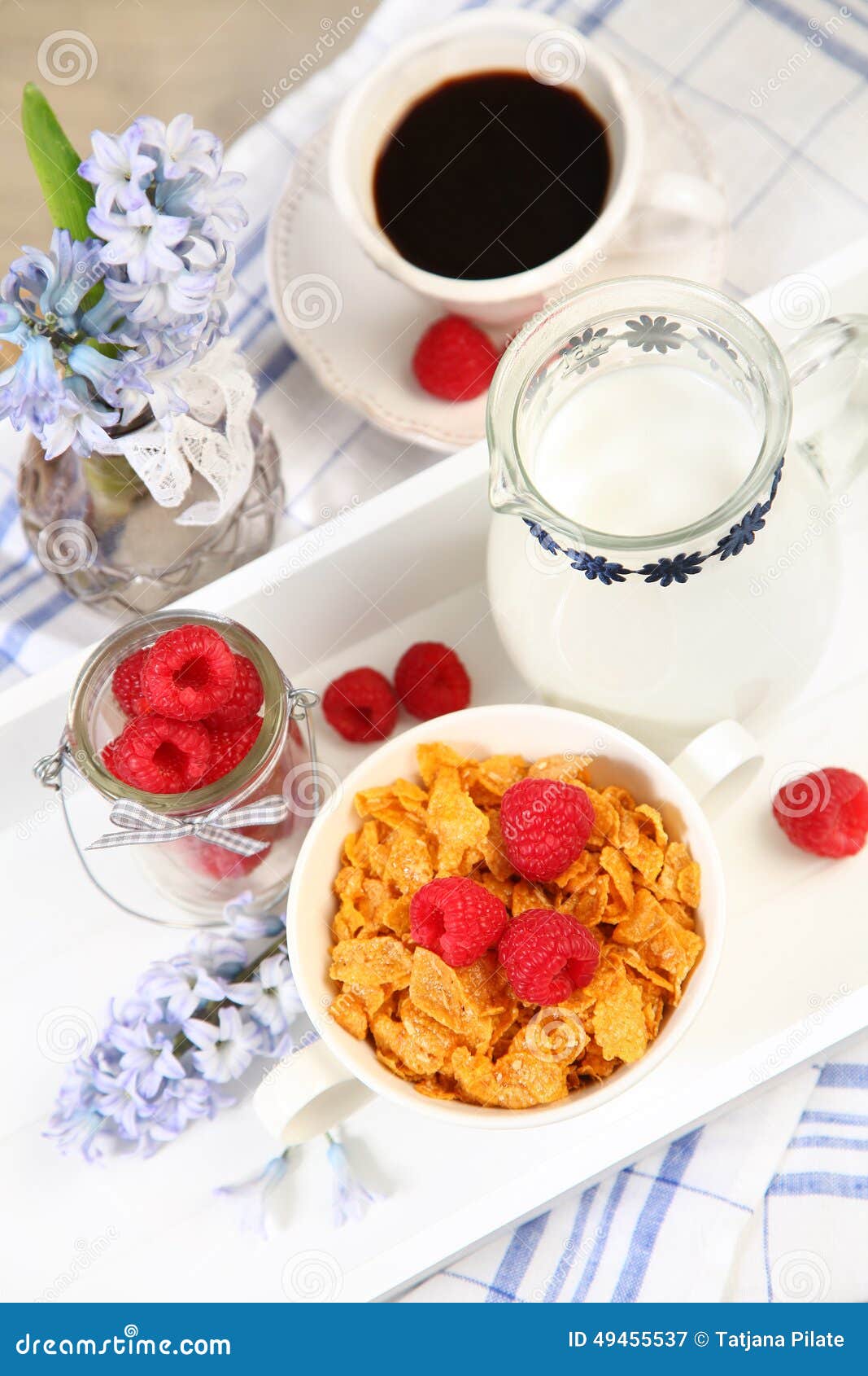 Morning table stock image. Image of glass, organic, coffee - 49455537