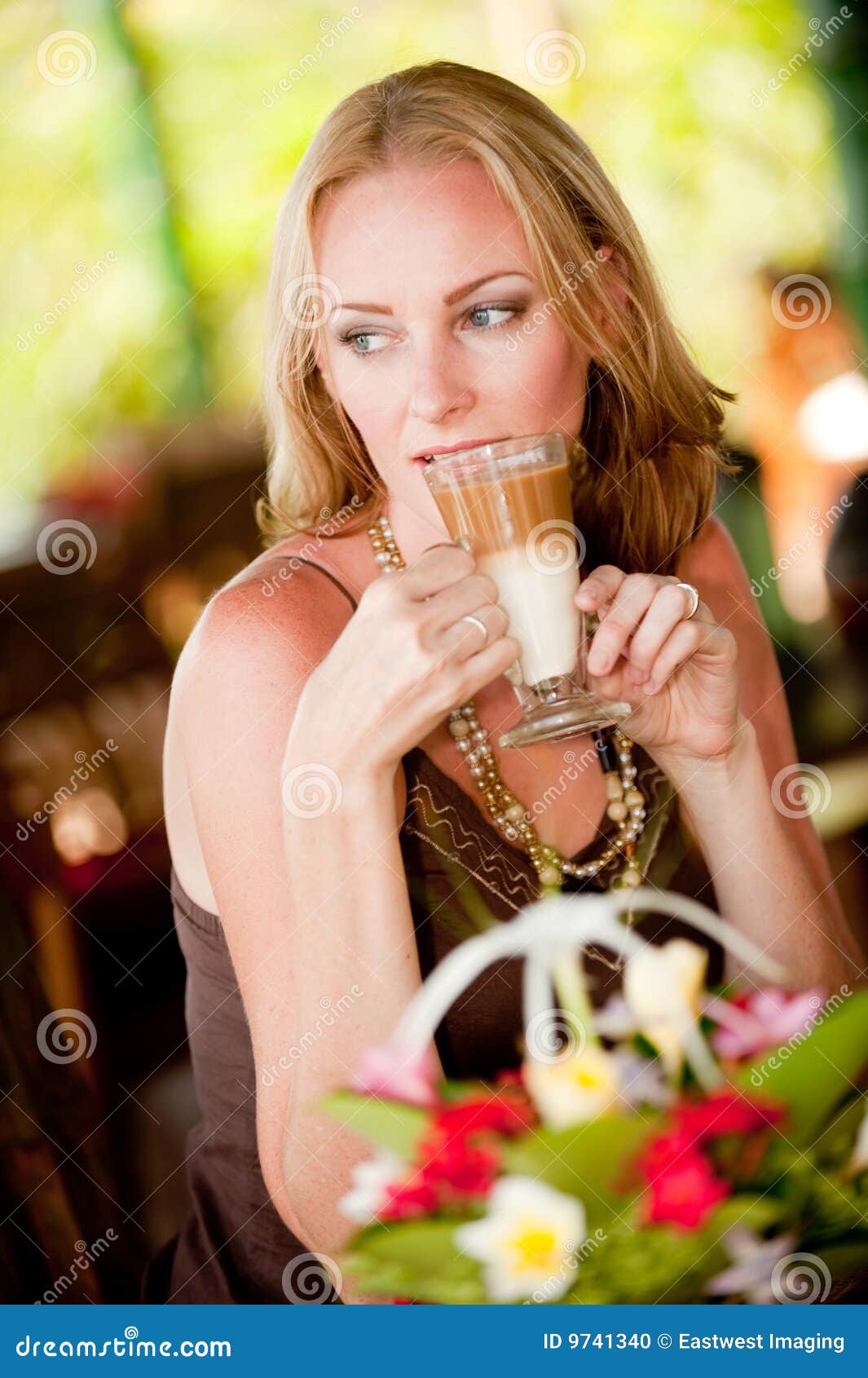 Morning Tea stock photo. Image of pretty, drinking, good - 9741340