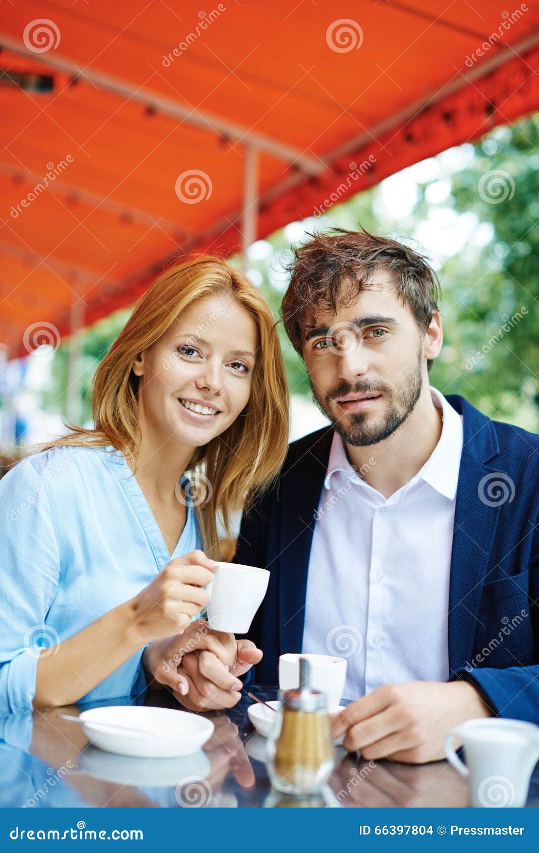 Morning tea stock photo. Image of young, pretty, romance - 66397804
