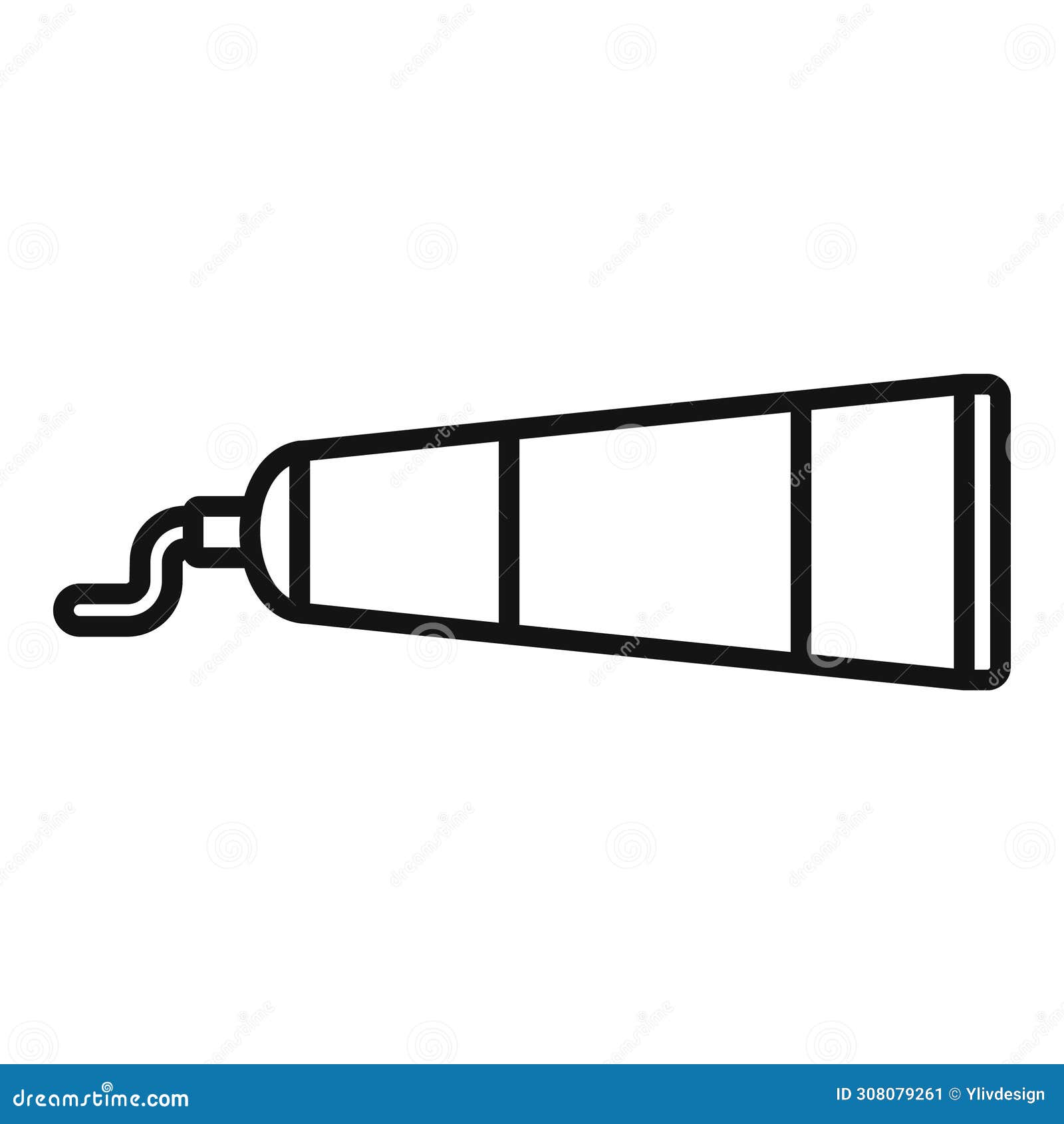 Morning Toothpaste Use Icon Outline Vector. Organic Spa Beauty Stock ...