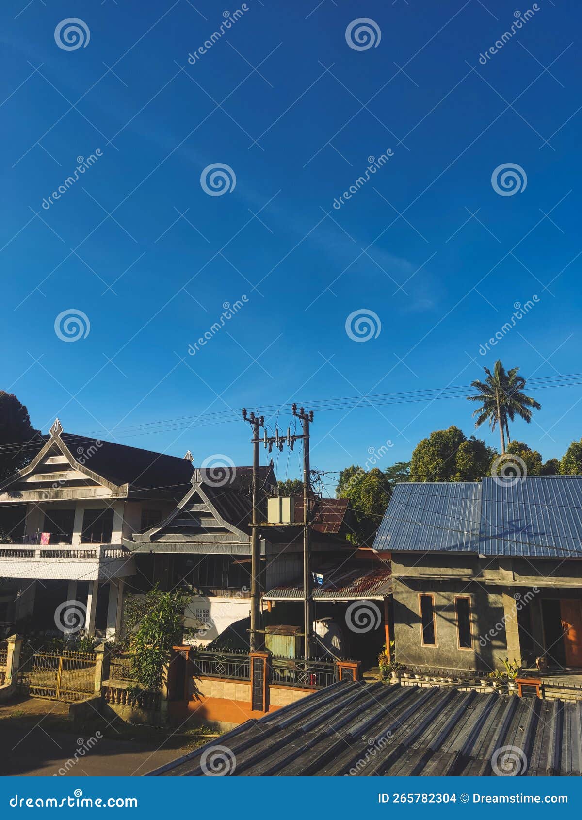 Morning Vibes on My Village Stock Photo - Image of morning, village ...
