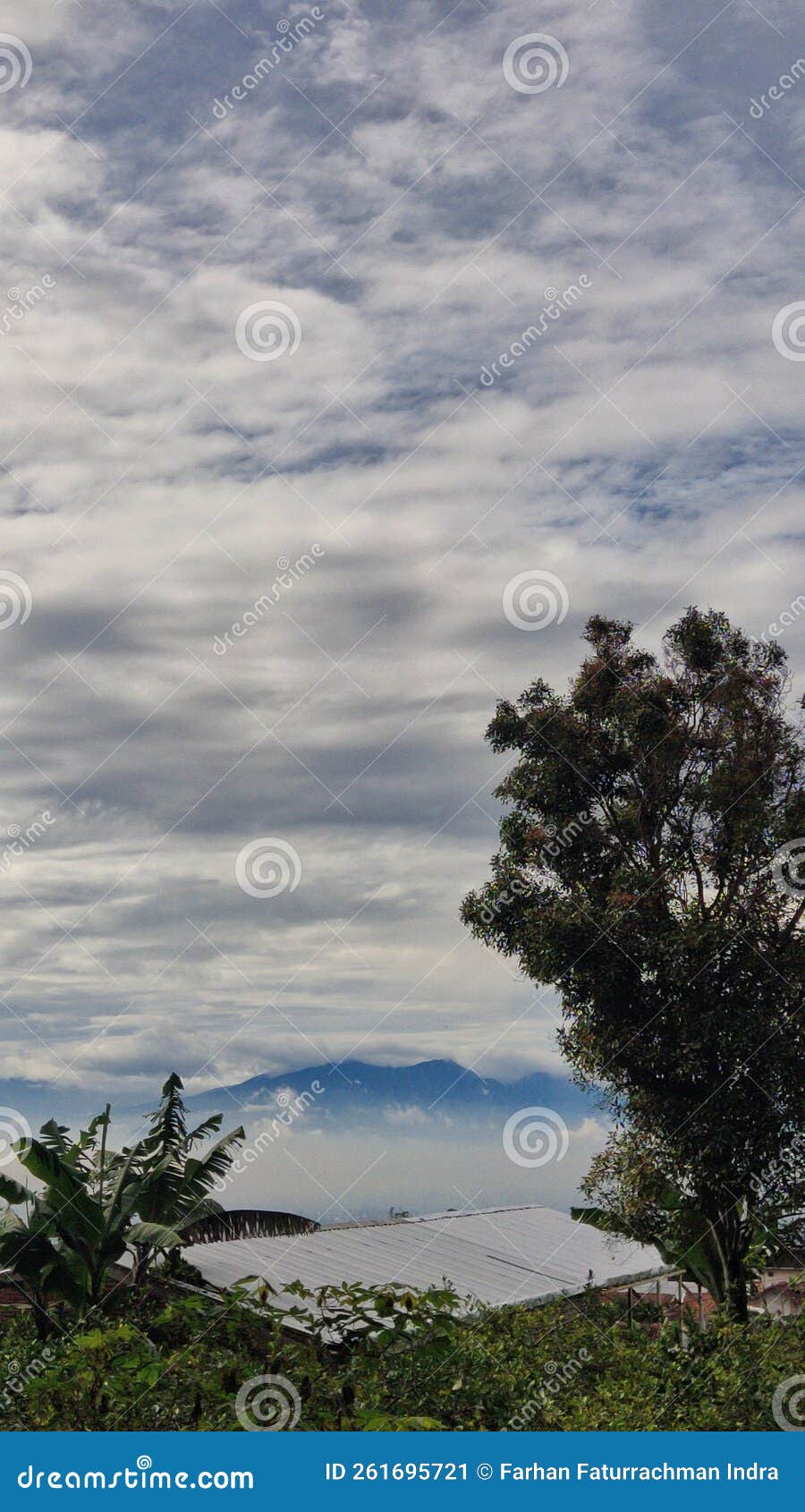 Morning View in Bandung, West Java Stock Image - Image of horizon, java ...