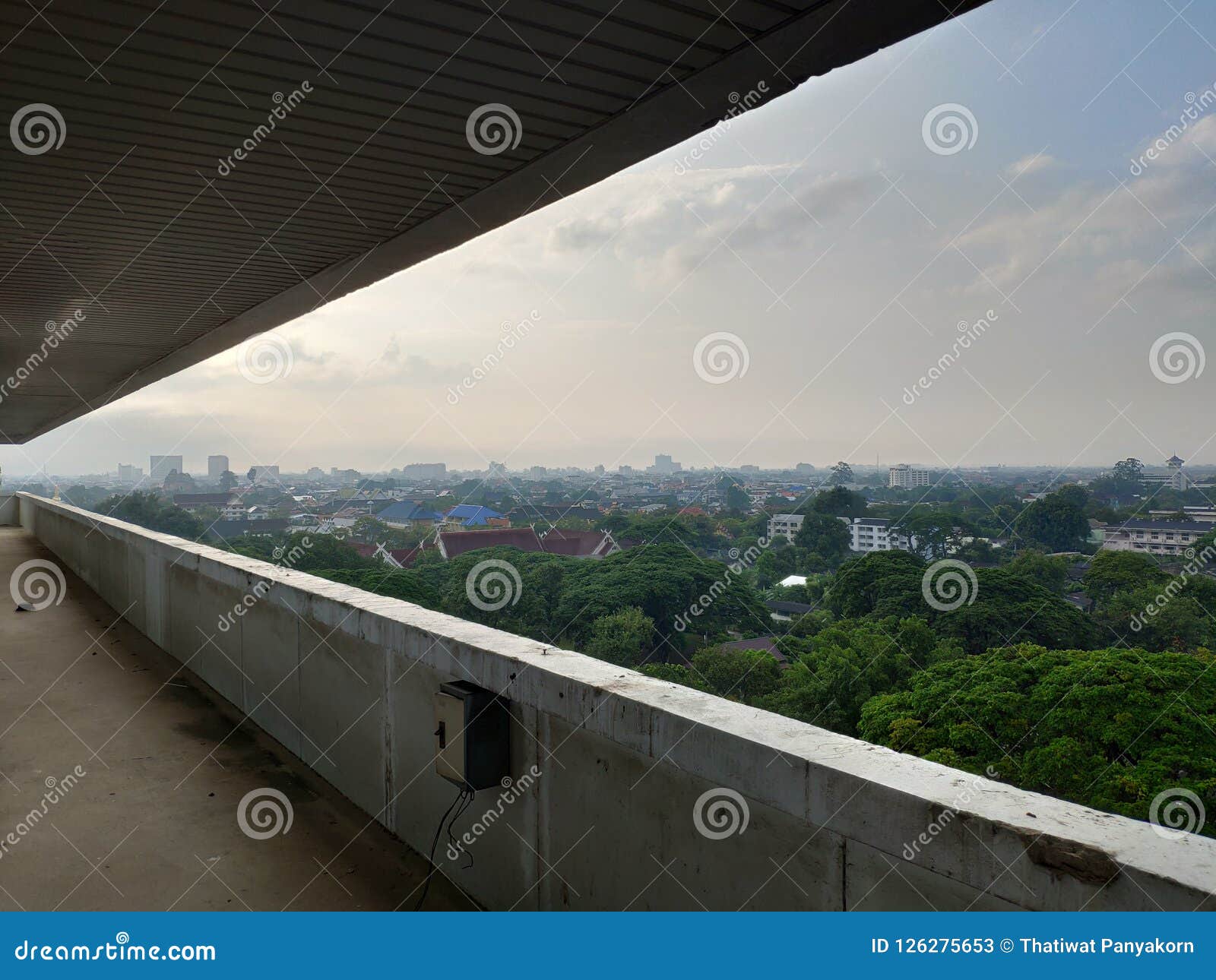 Morning view stock image. Image of view, building, morning - 126275653