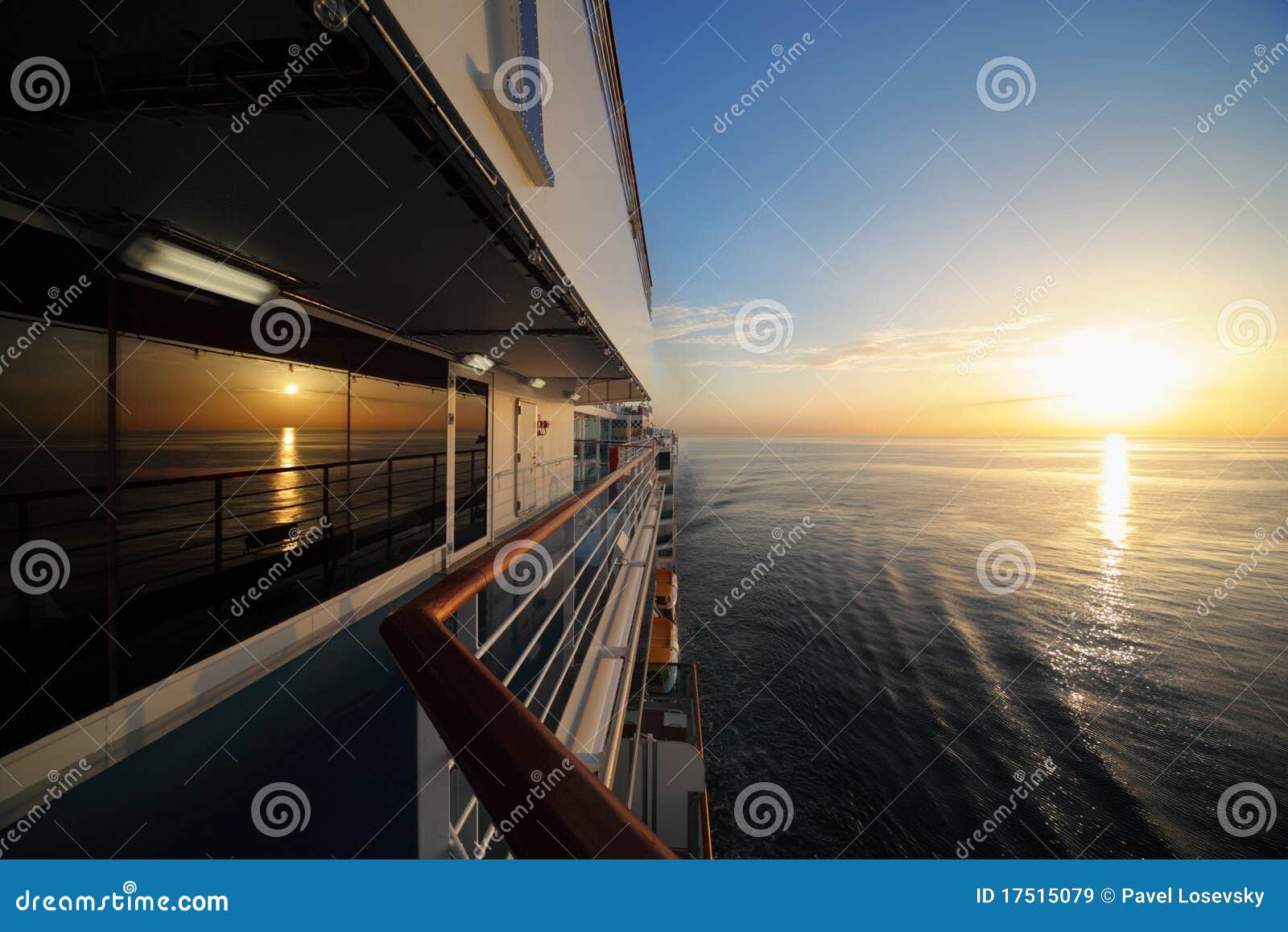 Top View Of The Deck Of A Sailing Ship Model Stock Image ...