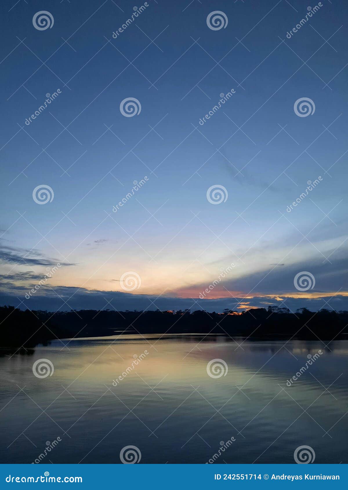 Morning view at the lake stock photo. Image of morning - 242551714