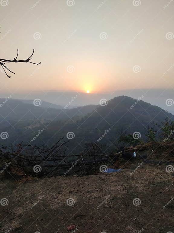 Morning view of sunrise stock photo. Image of nature - 187091014