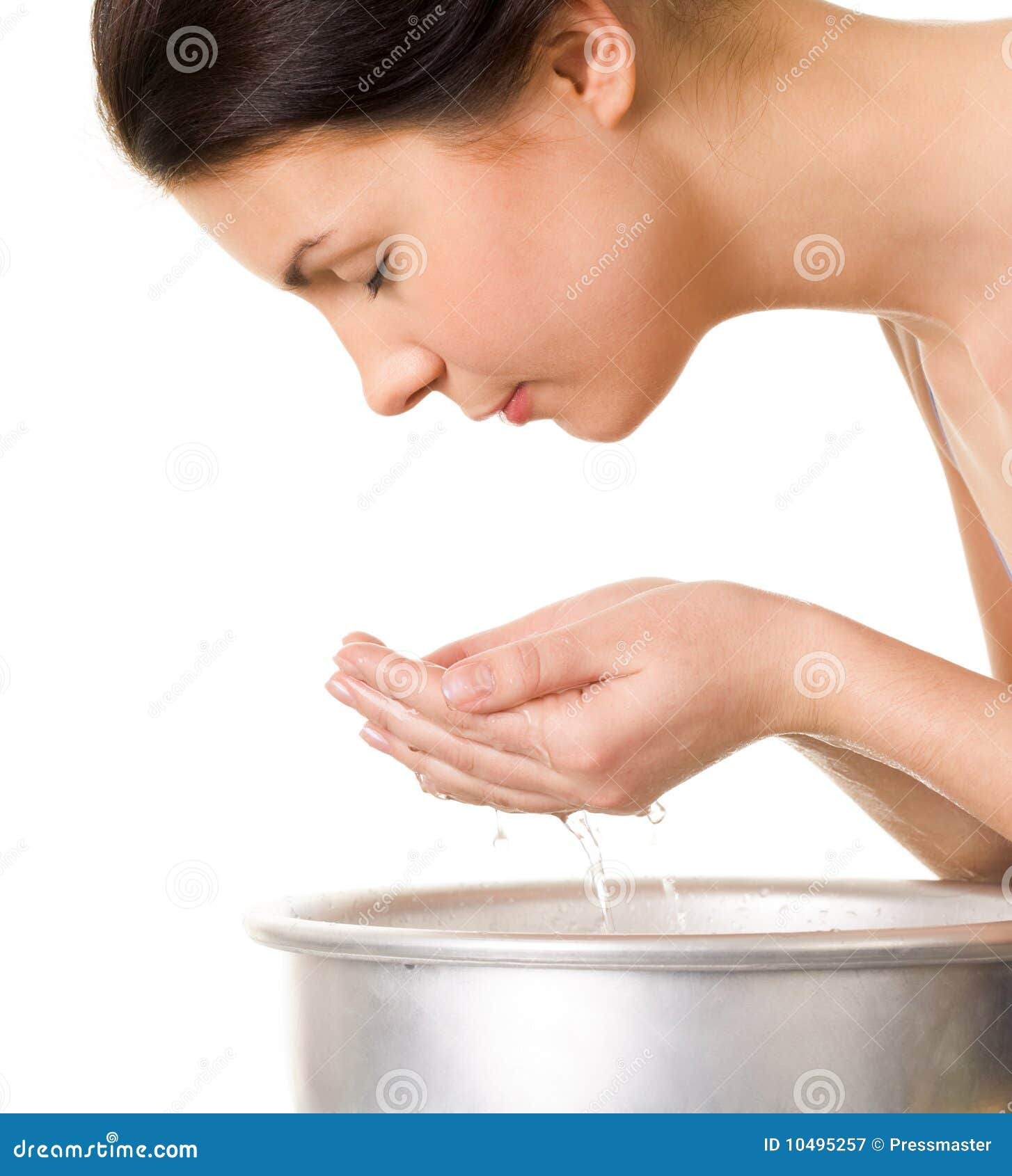 Morning wash stock image. Image of aqua, cheek, basin - 10495257