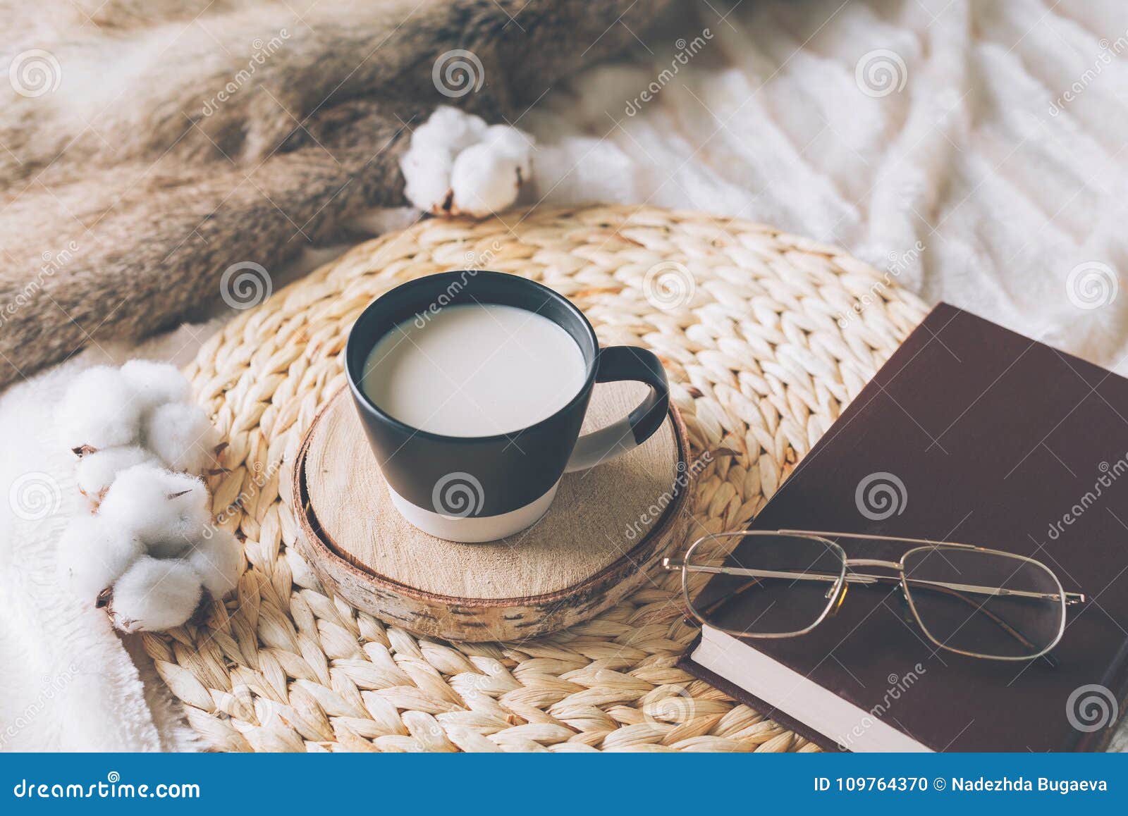 Morning of Weekend with Cup of Coffee Stock Photo - Image of living ...