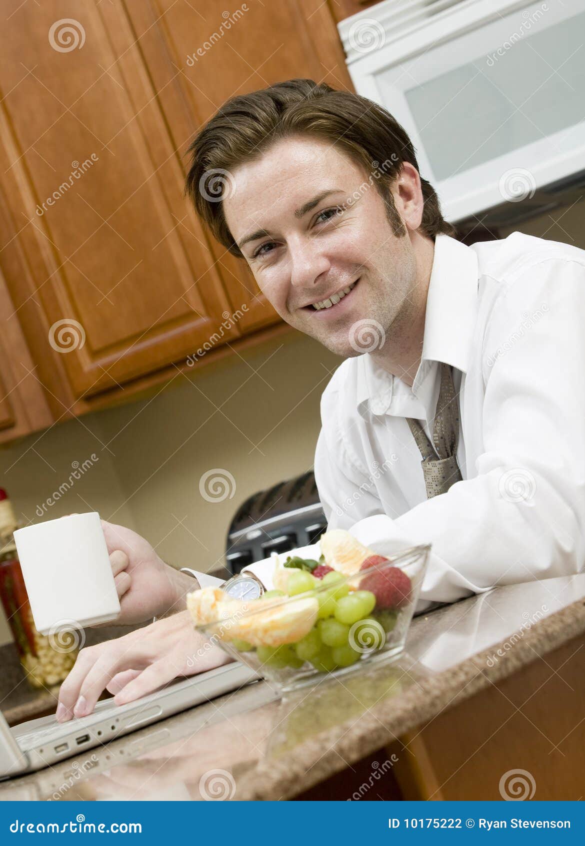 Morning Work stock photo. Image of coffee, executive - 10175222