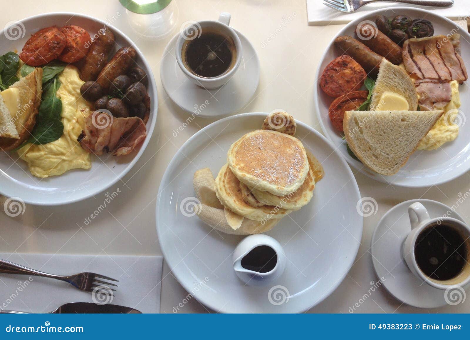 Mornings Breakfast stock image. Image of tomatoes, organic - 49383223