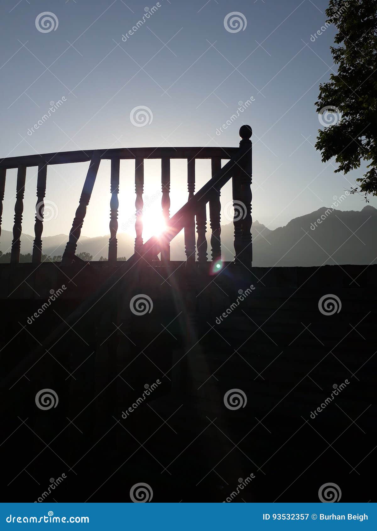 Morningstar stock image. Image of beauty, sunrise, bridge - 93532357