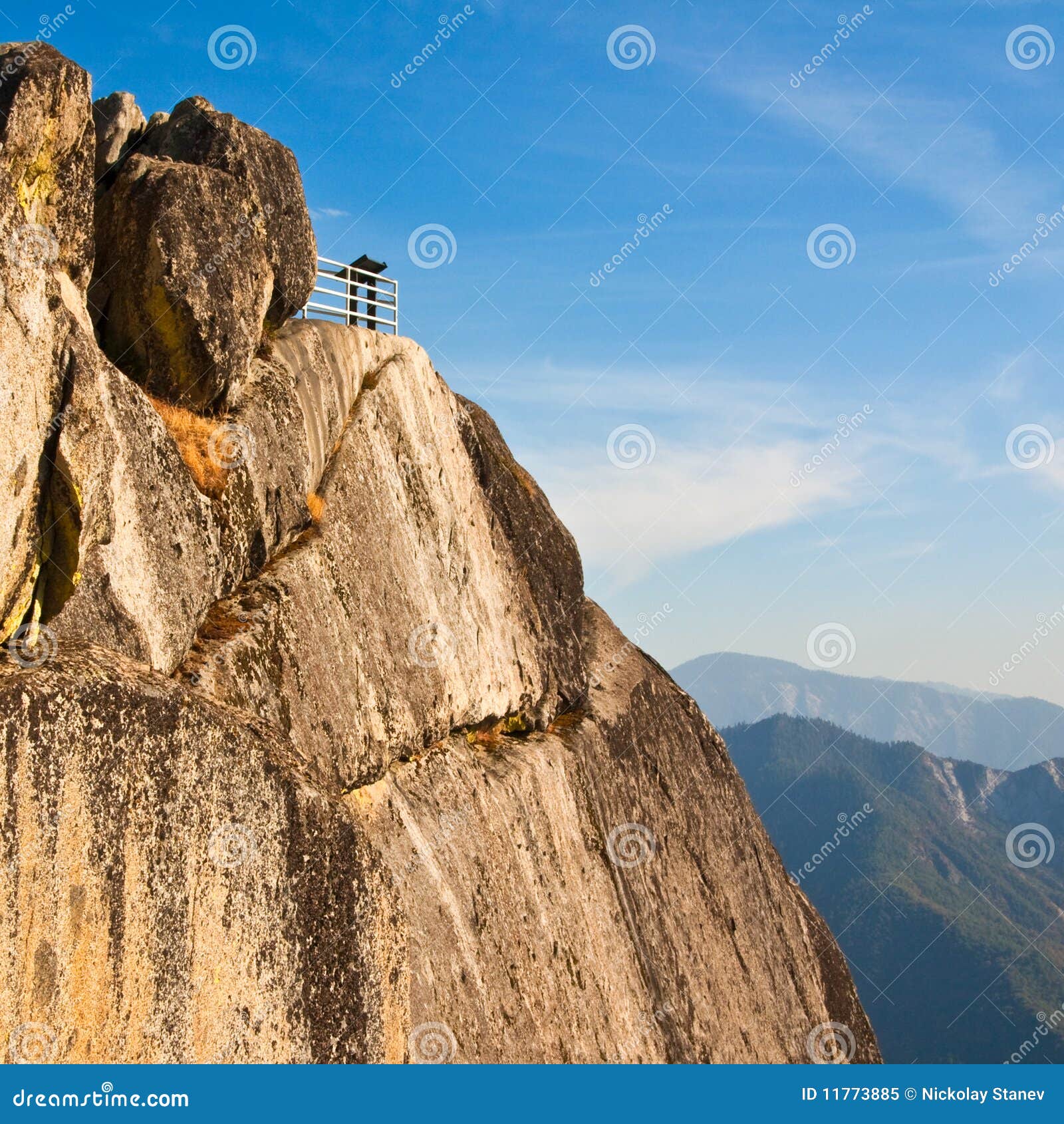 Moro Rock Overlook stock image. Image of vista, rock - 11773885