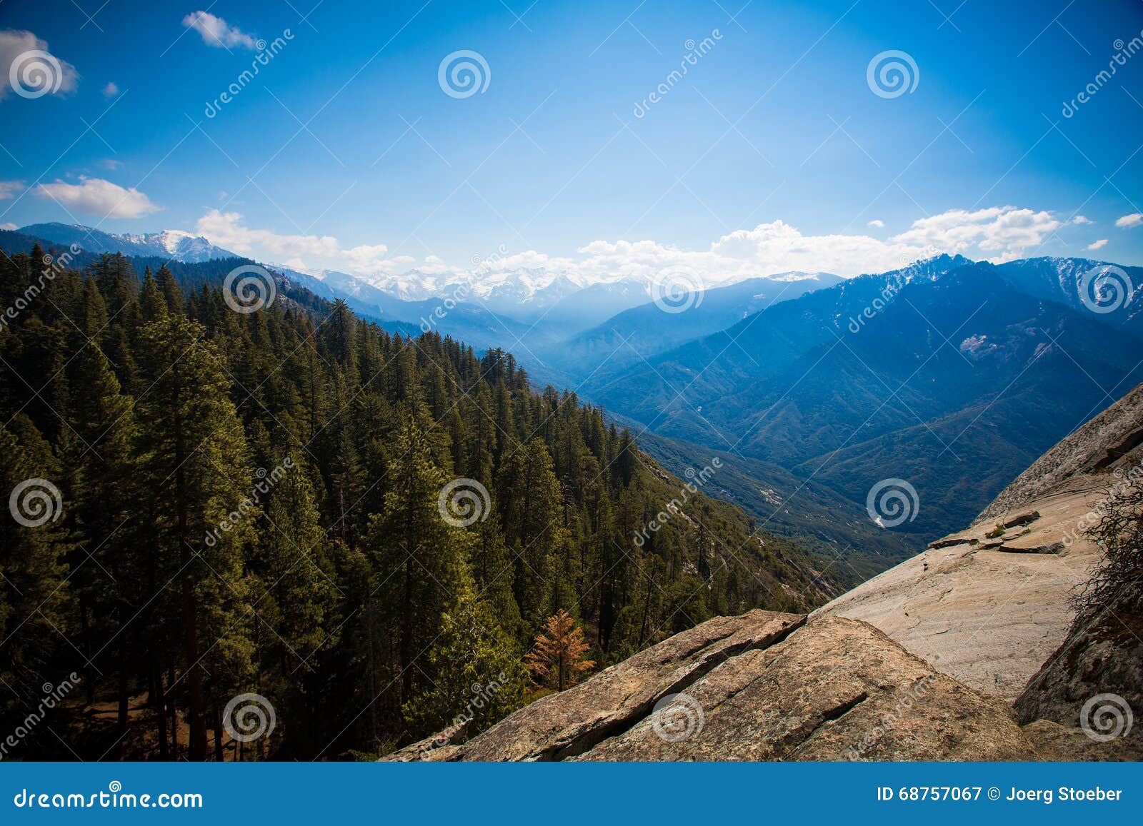 Moro Rock, Sequoia National Park Stock Image - Image of outside, canyon ...