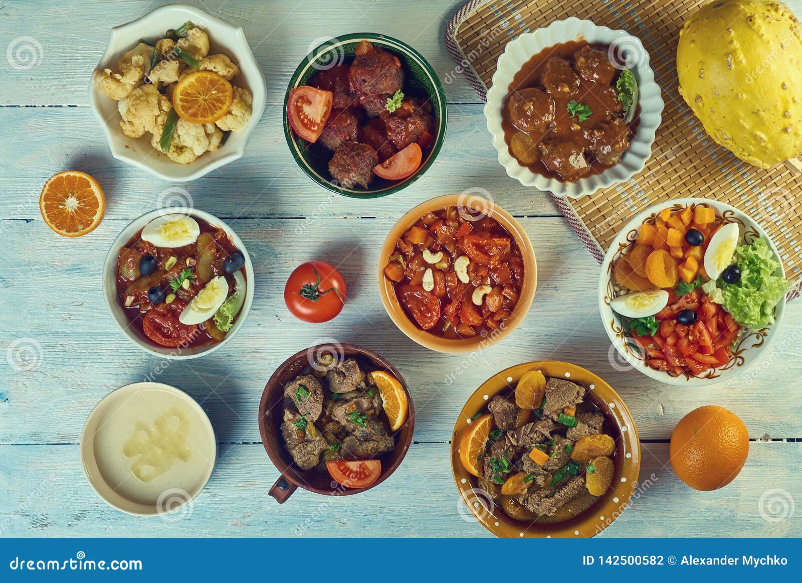 Moroccan Arab cuisine stock photo. Image of soup, semolina - 142500582