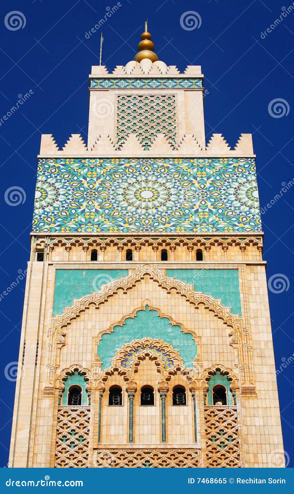 Moroccan Architectural Detail Stock Image - Image of pattern, columns ...