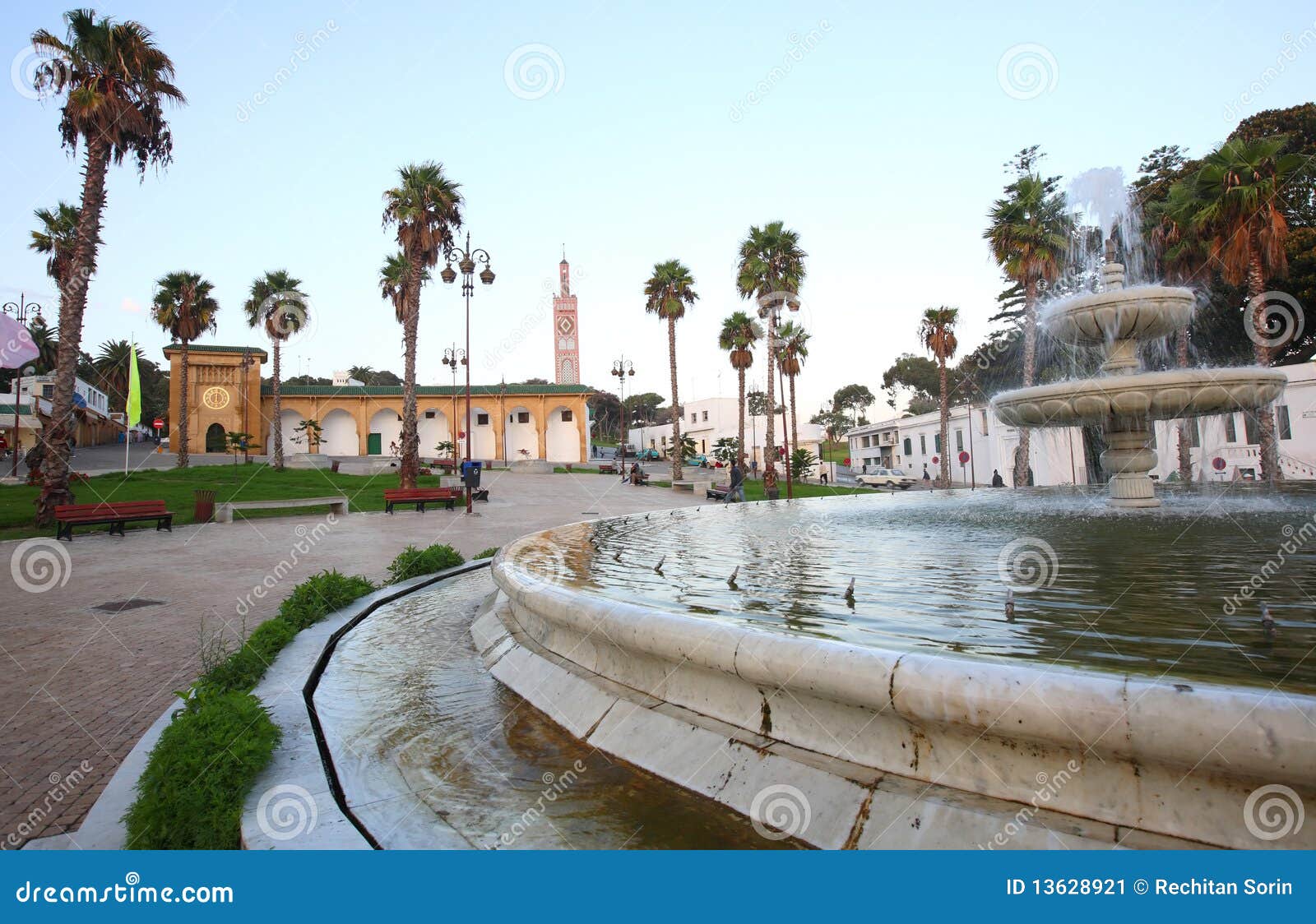 Moroccan Architecture in Tangier Stock Image - Image of style, detail ...