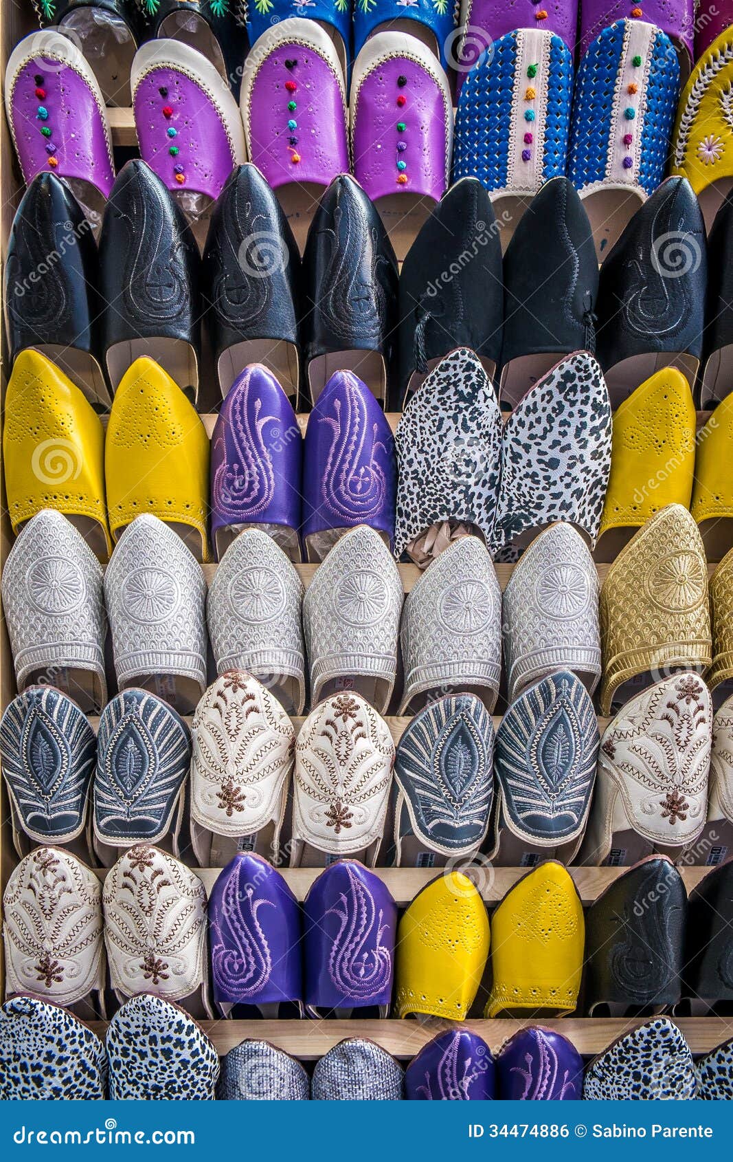 Moroccan Babouche Royalty-Free Stock Photography | CartoonDealer.com ...