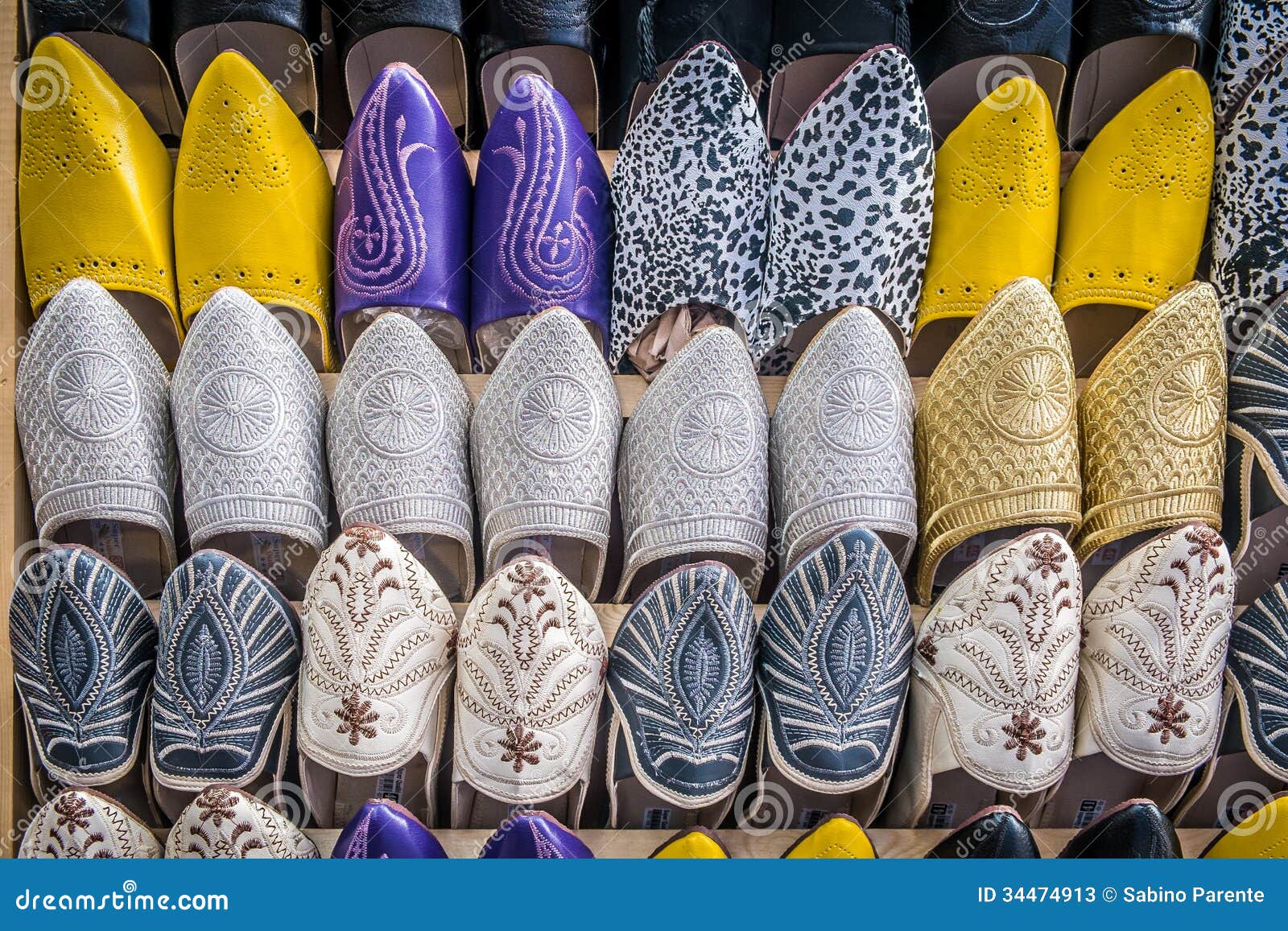 Moroccan Babouche Royalty-Free Stock Photography | CartoonDealer.com ...