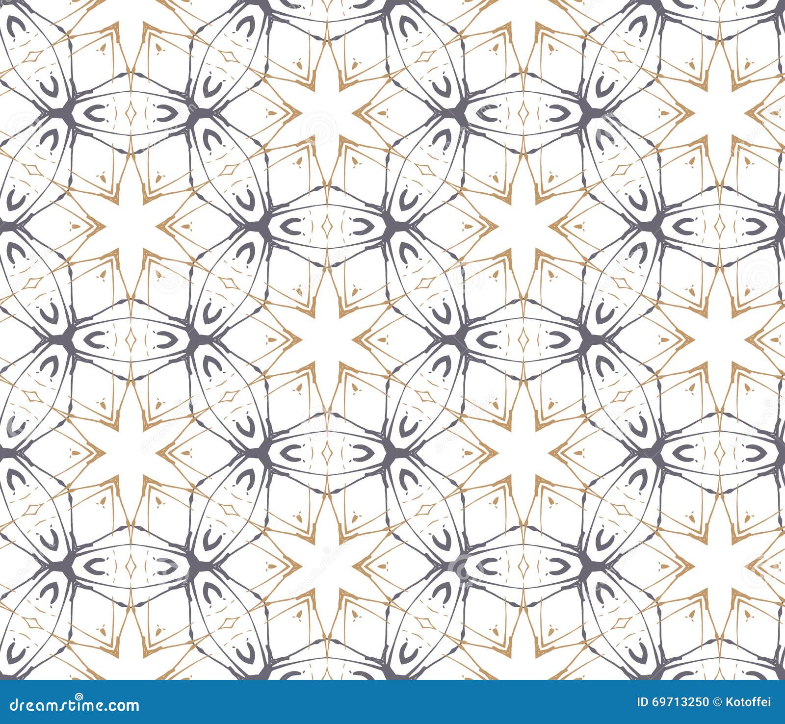 Moroccan Background with Abstract Stars Stock Vector - Illustration of ...