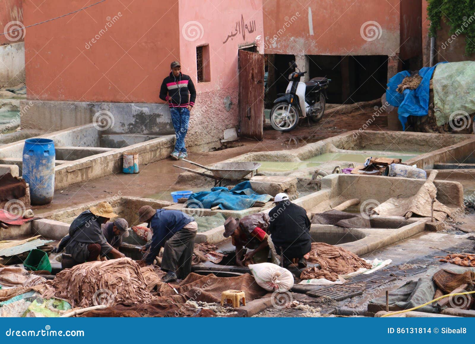 Moroccan Bazzar editorial stock image. Image of africa - 86131814
